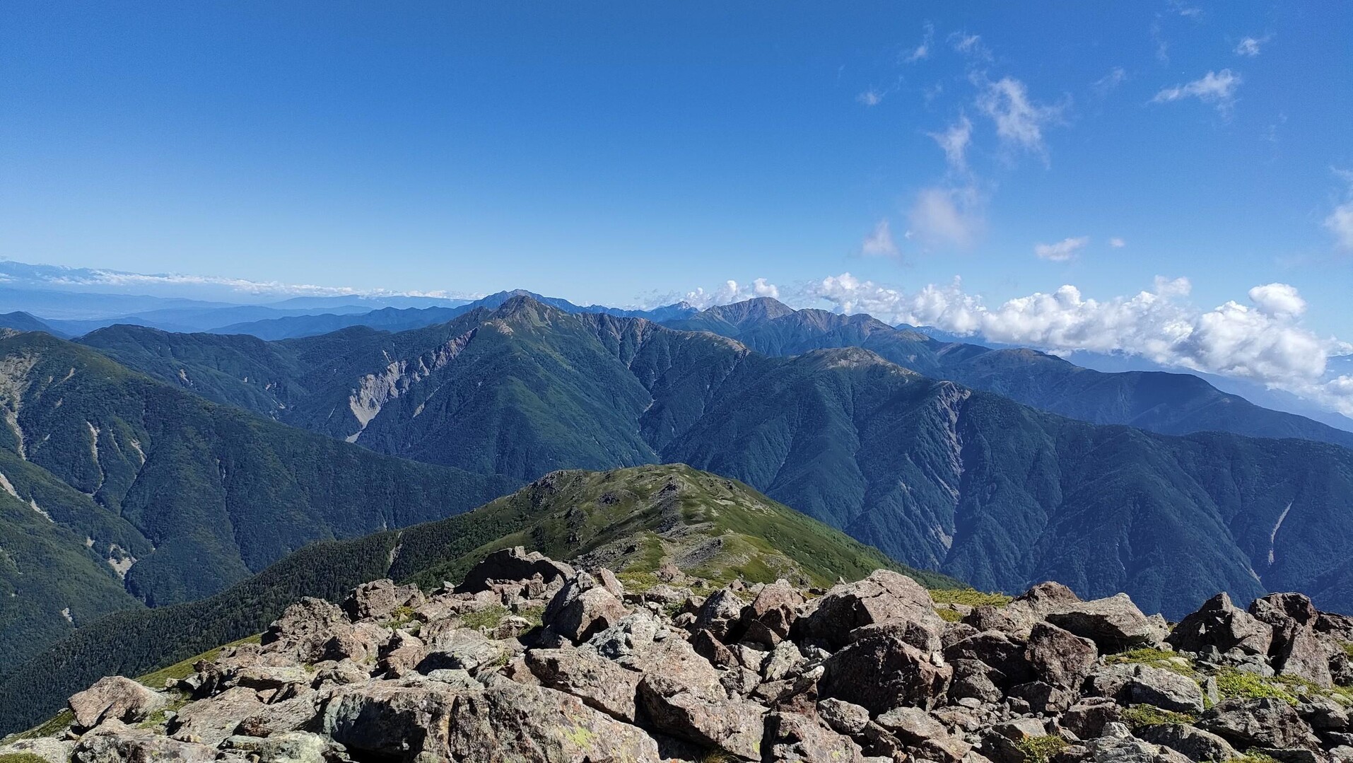 南アルプス南部縦走、15年前の雪辱を果たす / YK1989さんの荒川岳・東岳（悪沢岳）・前岳・中岳・赤石岳の活動データ | YAMAP / ヤマップ