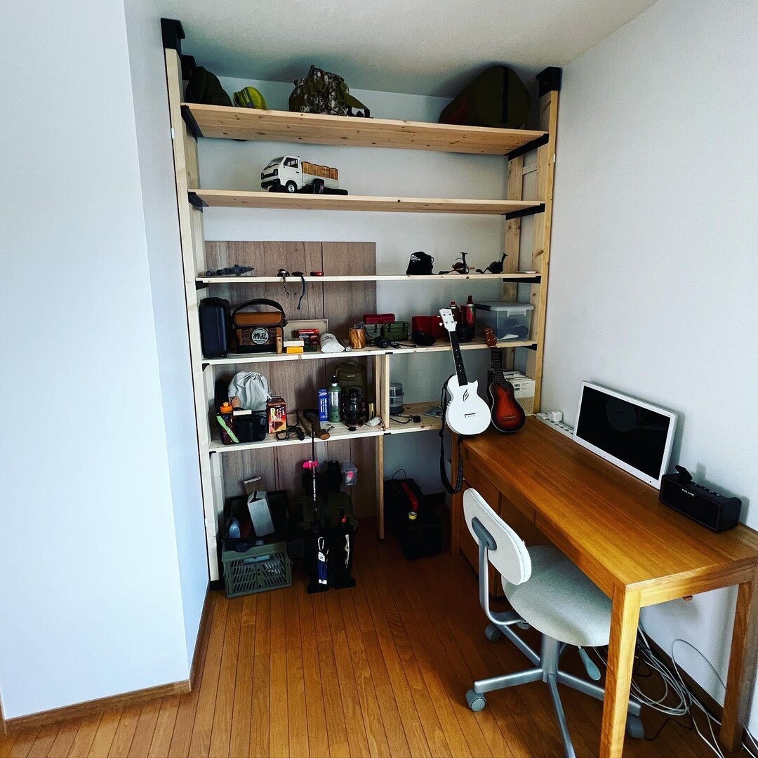 久しぶりのDIY。 趣味の道具をディスプ... / かずくん🍥🍜🏕🎣🚴🥾📚📷🥃 🐈🛵🏄さんのモーメント | YAMAP / ヤマップ