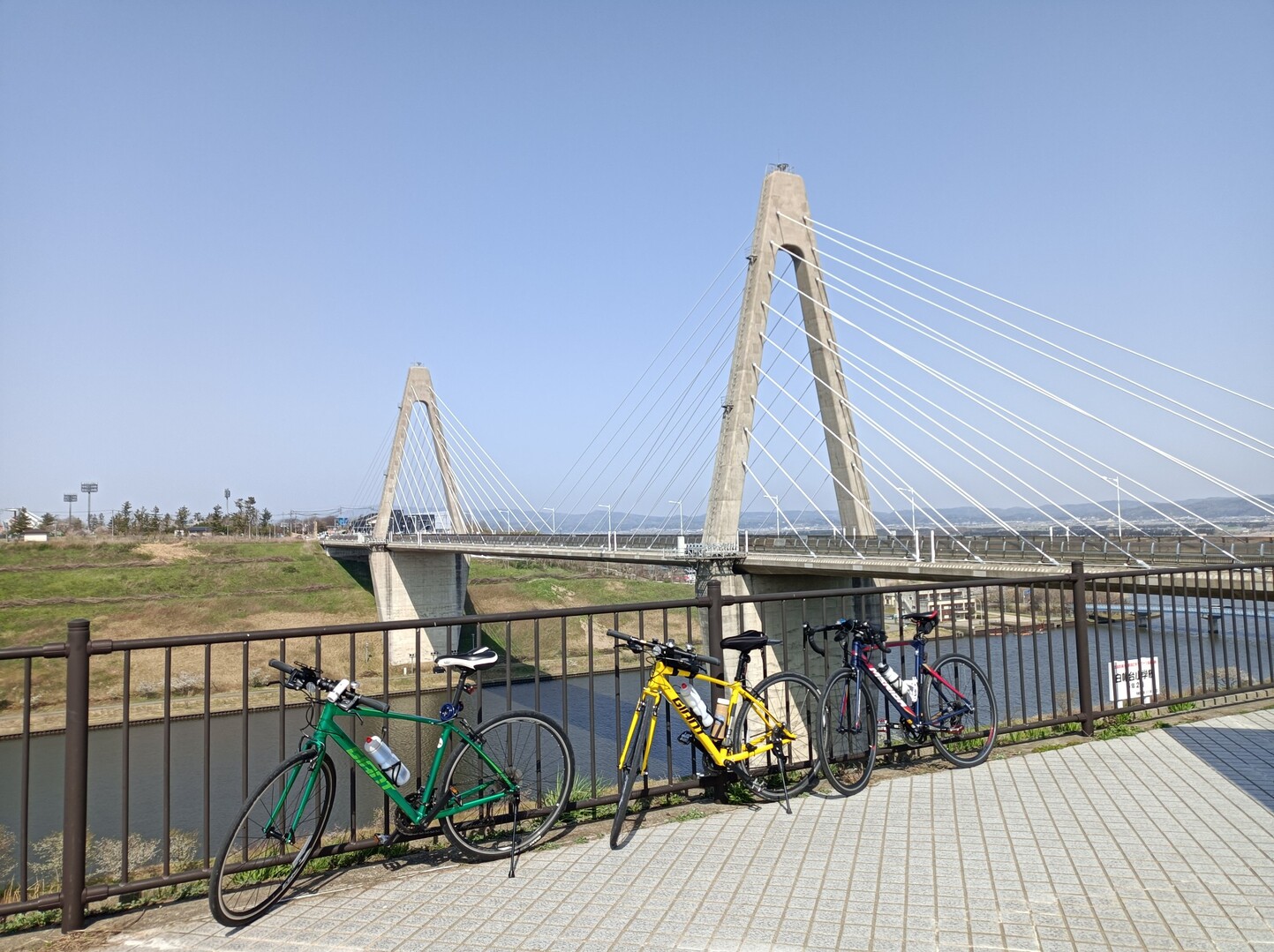 豆田大橋〜内灘大橋 サイクリング / APYキューイさんのモーメント | YAMAP / ヤマップ