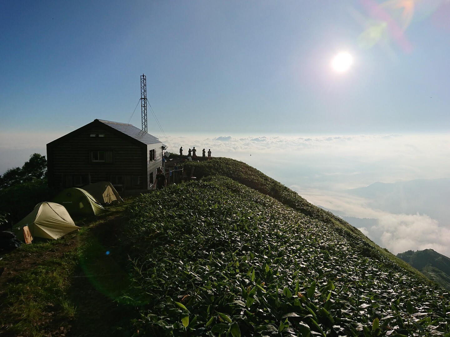 越後駒ヶ岳 初テント泊 / tak_kerさんの越後駒ヶ岳・八海山・荒沢岳の活動データ | YAMAP / ヤマップ