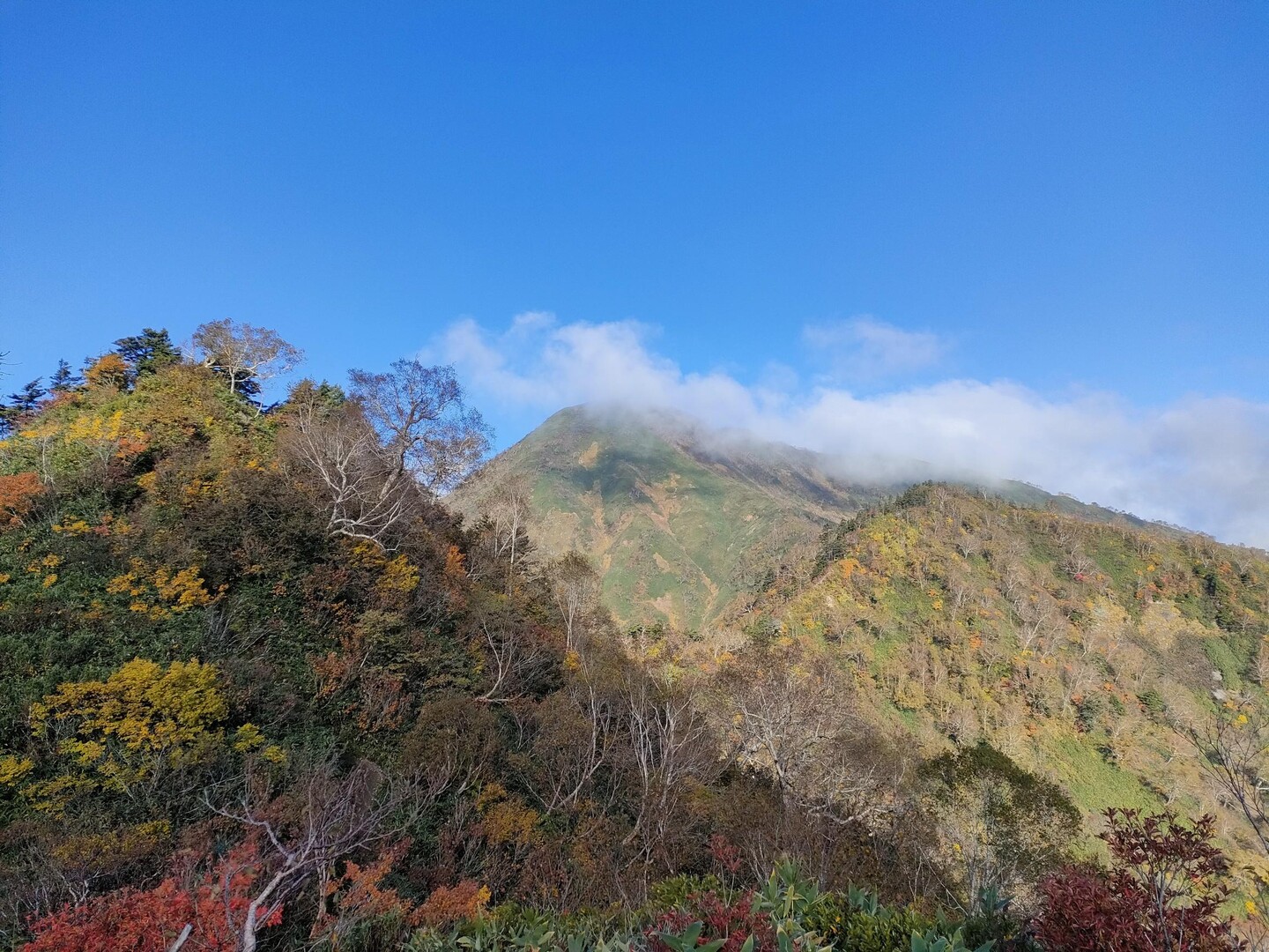 山頂着いたらガスったわ、高妻山 / YK1989さんの高妻山・戸隠山の活動データ | YAMAP / ヤマップ