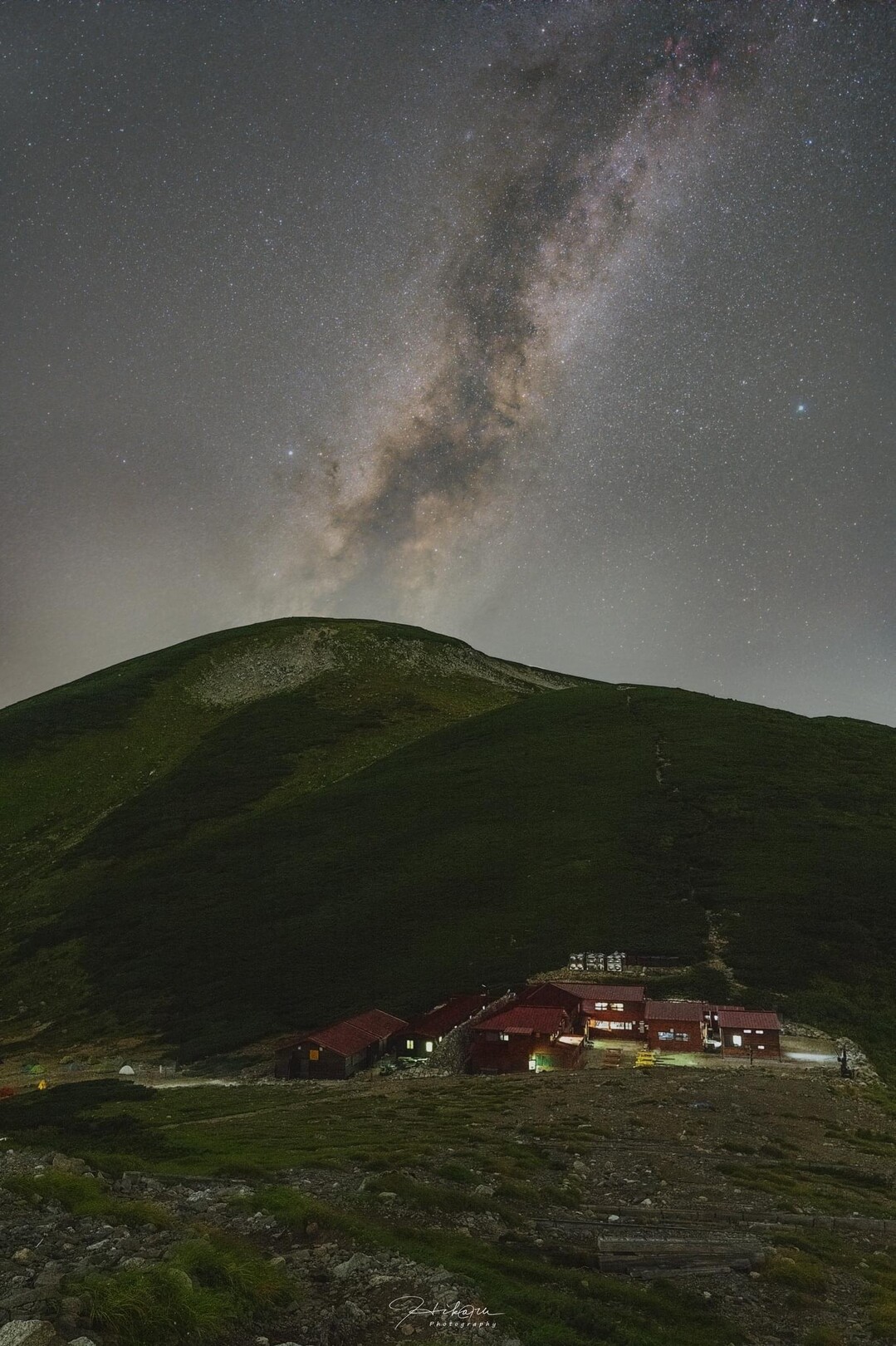 天空の滑走路に突き刺さる天の川🌌 ガ... / Hik@ruさんのモーメント | YAMAP / ヤマップ