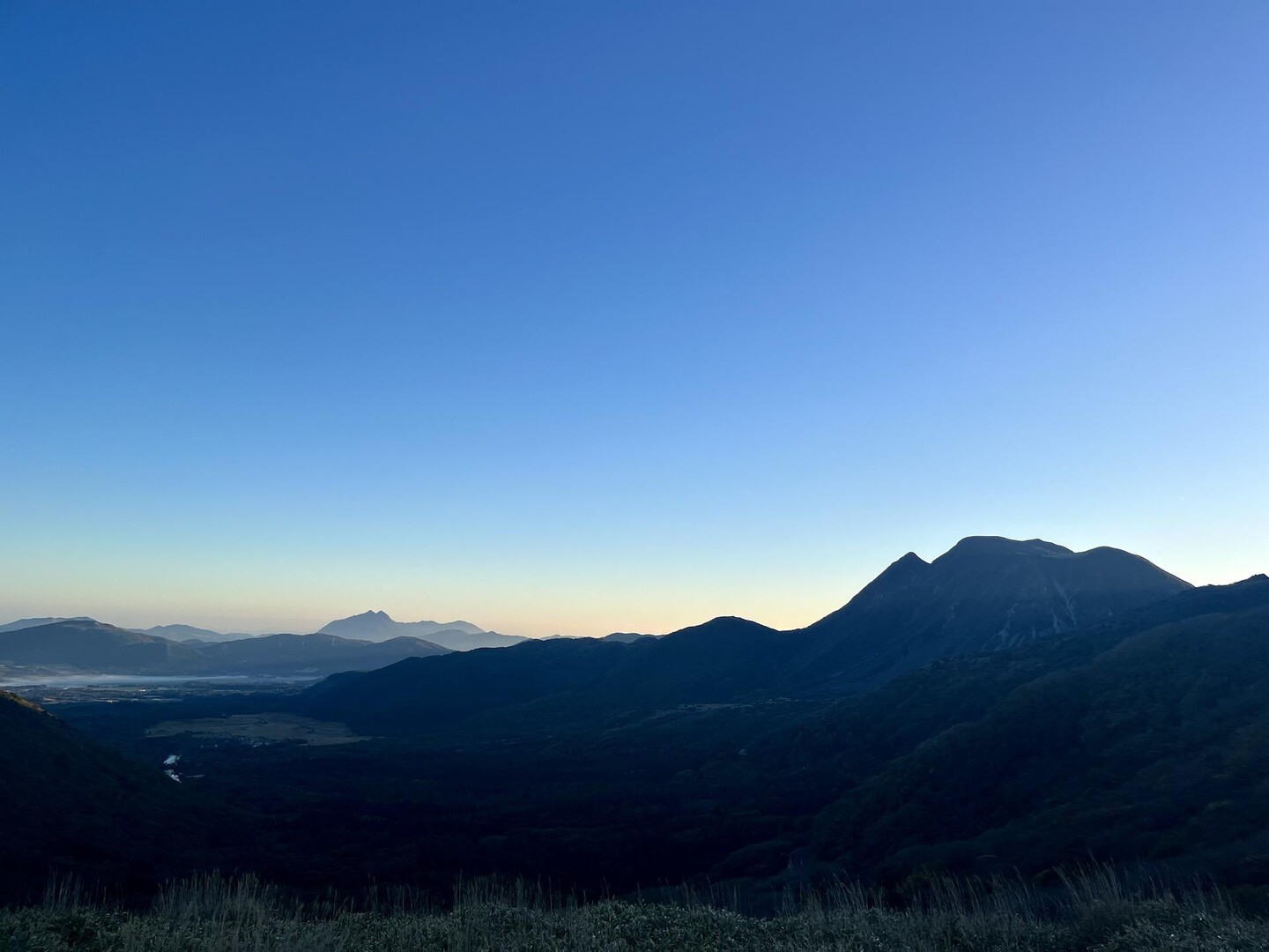 🔰夫。くじゅうデビューは中岳⛰👏だけ⁉️だけじゃない👹【沓掛山・中岳・天狗ヶ城・久住山・扇ヶ鼻】 / pu_kaoさんの九重山（久住山）・大船山・星生山の活動データ | YAMAP / ヤマップ