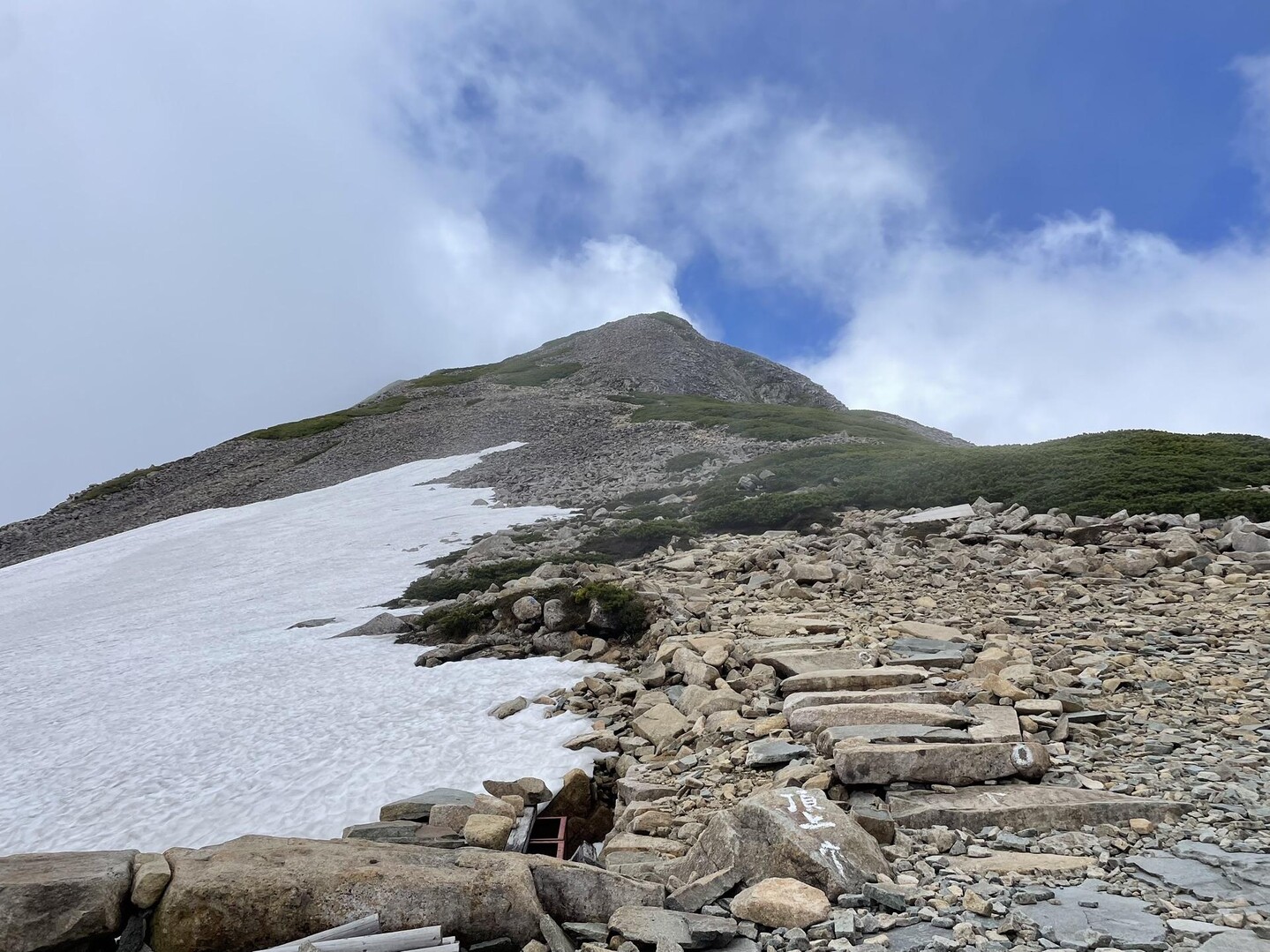 激登の笠ヶ岳 / Ben Abeさんの槍ヶ岳・穂高岳・上高地の活動データ | YAMAP / ヤマップ