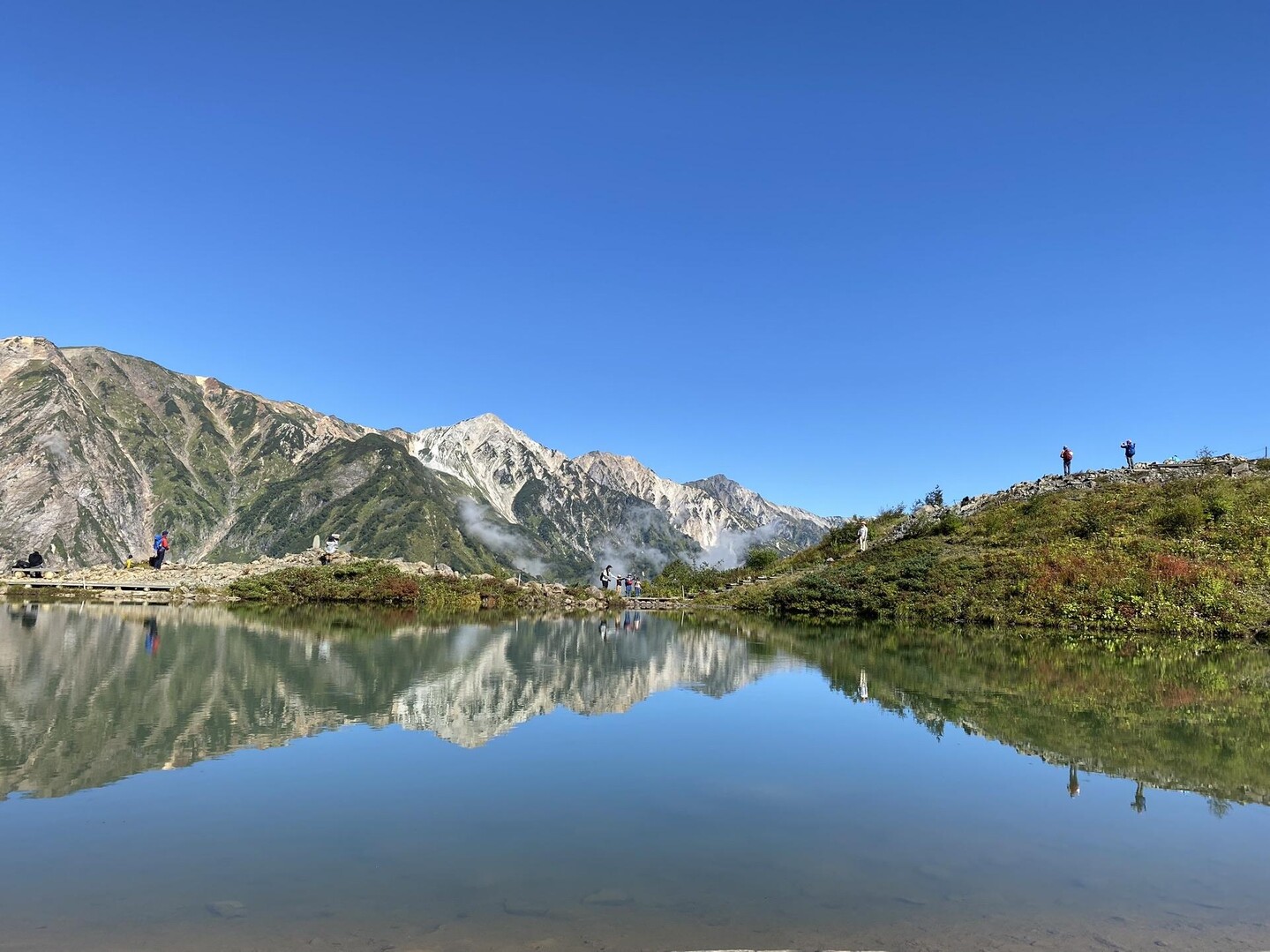 八方池 / mayuさんの鹿島槍ヶ岳・五竜岳（五龍岳）・唐松岳の活動データ | YAMAP / ヤマップ
