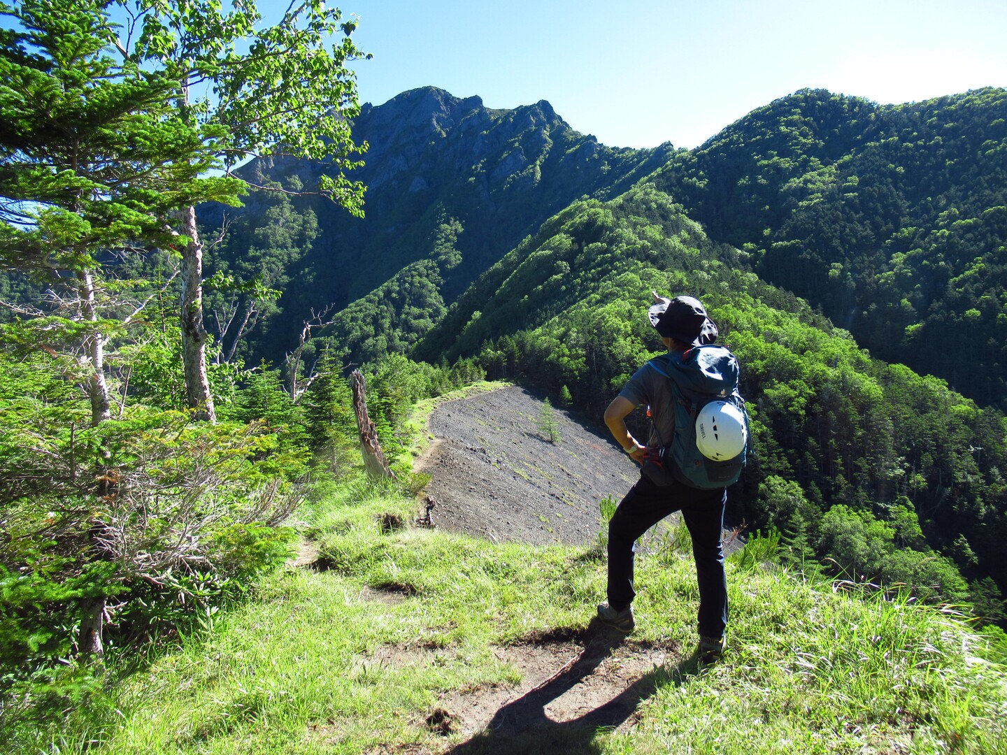 【VR】阿弥陀岳南稜 → 中央稜⛰️ソロじゃない⁉️ / norisukeさんの八ヶ岳（赤岳・硫黄岳・天狗岳）の活動データ | YAMAP / ヤマップ
