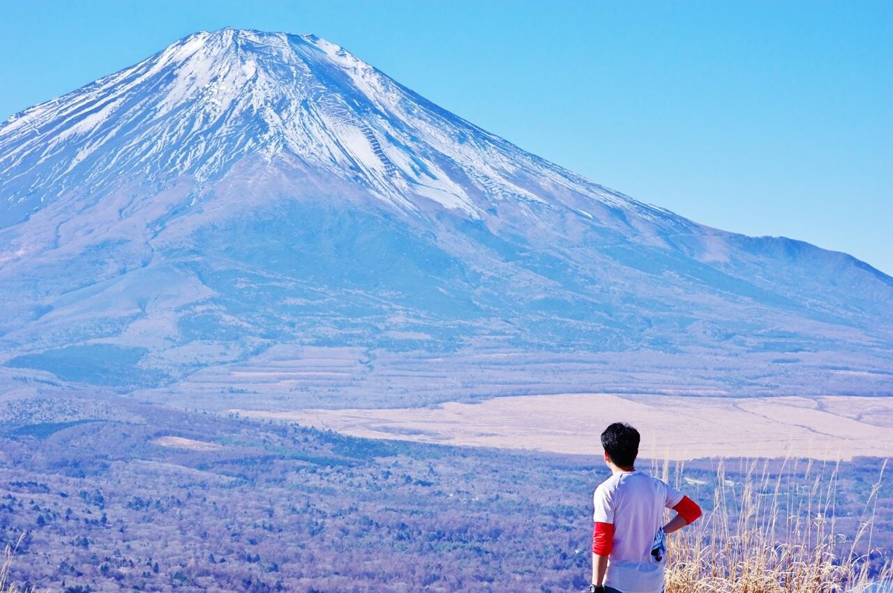 気持ちの良いトレイルの最後は富士の大展望_白クラノ頭・湯船山・明神山・鉄砲木ノ頭(明神山)・三国山 / ichiさんの三国山の活動データ | YAMAP / ヤマップ