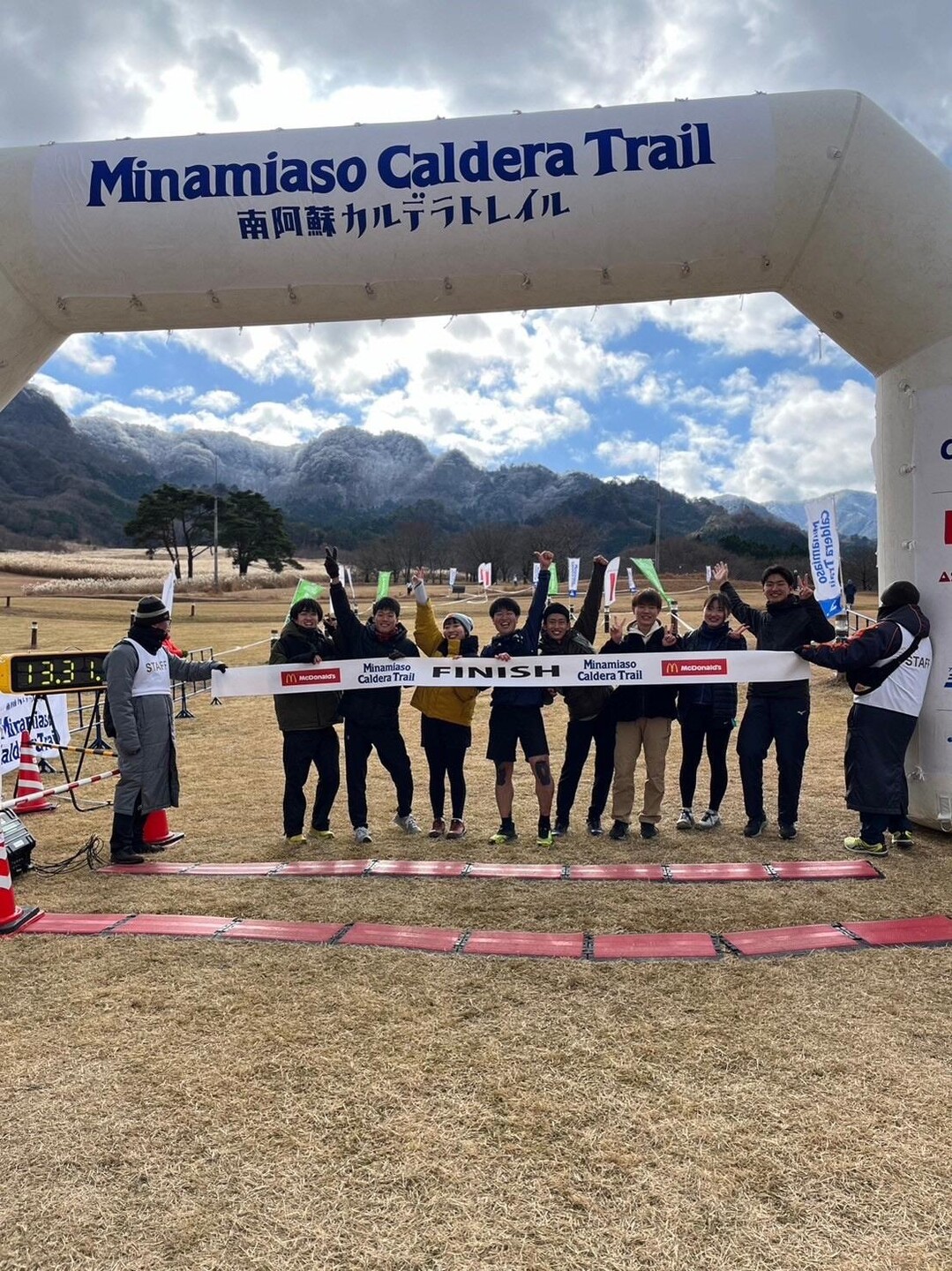 南阿蘇カルデラトレイル18km🏃‍♂️ / りんりんさんの俵山・冠ヶ岳・清栄山の活動データ | YAMAP / ヤマップ
