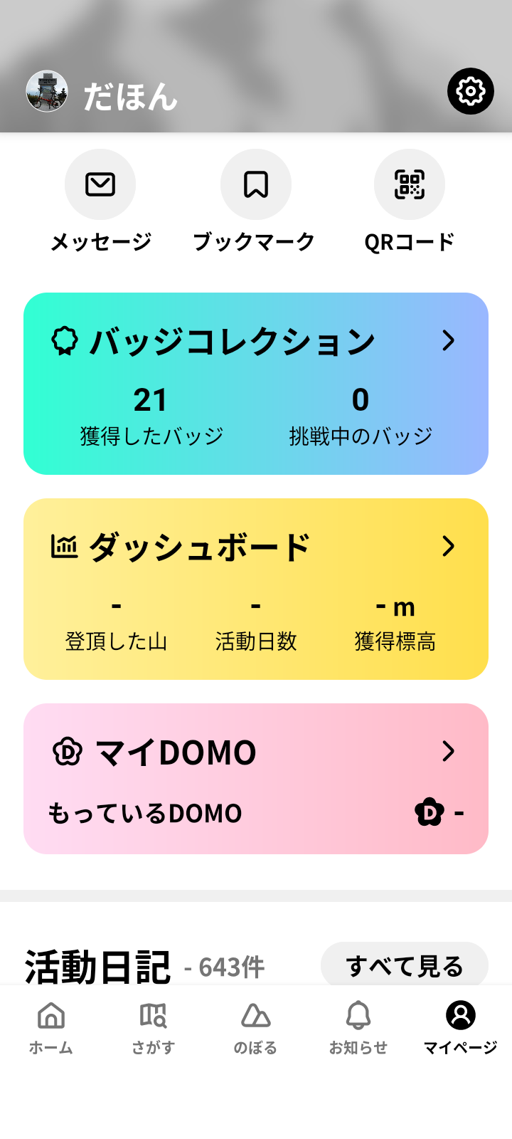 YAMAPバージョン10.18.15が公... / だほんさんのモーメント | YAMAP / ヤマップ