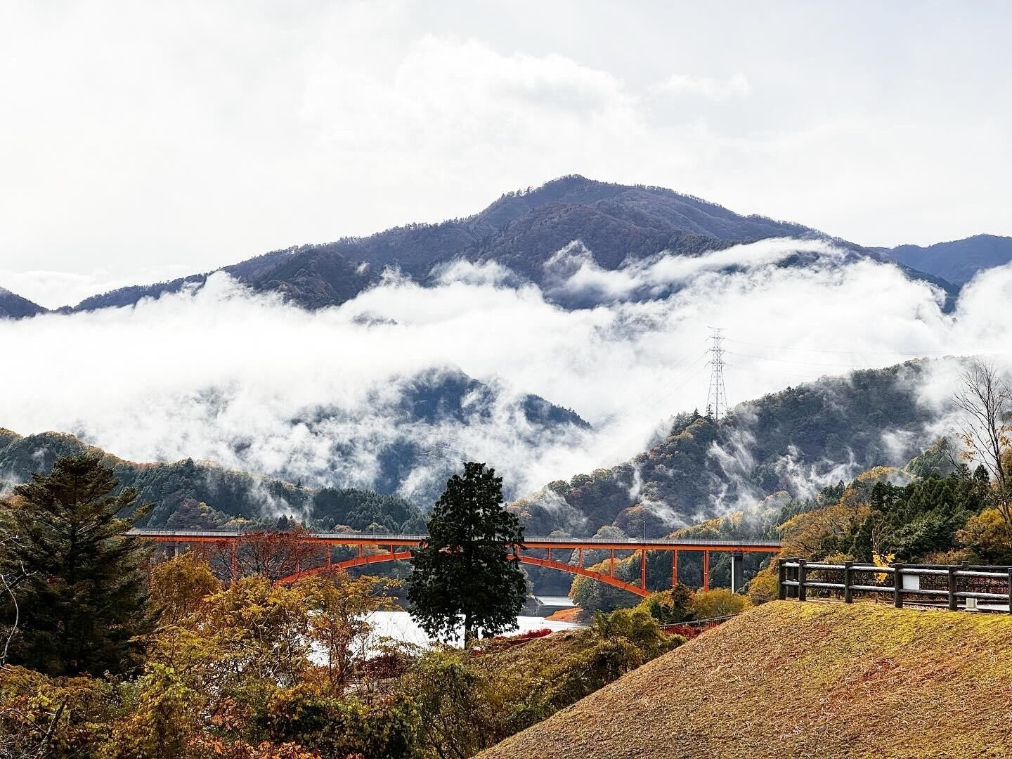 ⛰️☔️☀️🏞️ 雨上がりの宮ヶ瀬⛰️... / mooさんのモーメント | YAMAP / ヤマップ