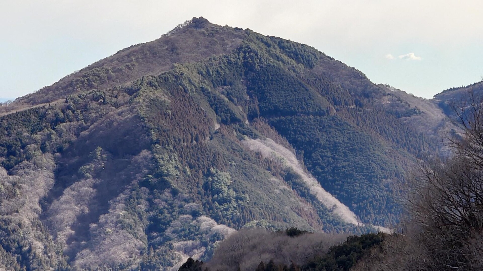 大霧山・笠山（西峰）・笠山（乳房山） / kamoさんの堂平山・笠山（乳房山）・大霧山の活動データ | YAMAP / ヤマップ