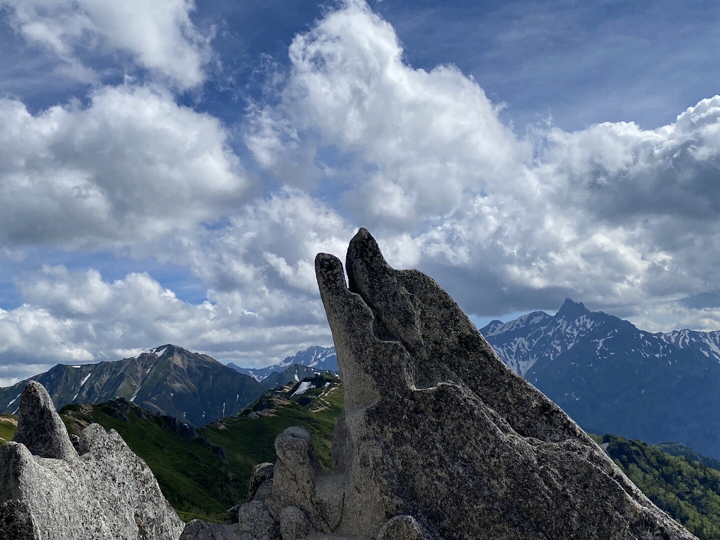 合戦沢の頭・燕岳・大下りノ頭・大天井岳 / yuiさんの常念岳・大天井岳・燕岳の活動日記 | YAMAP / ヤマップ