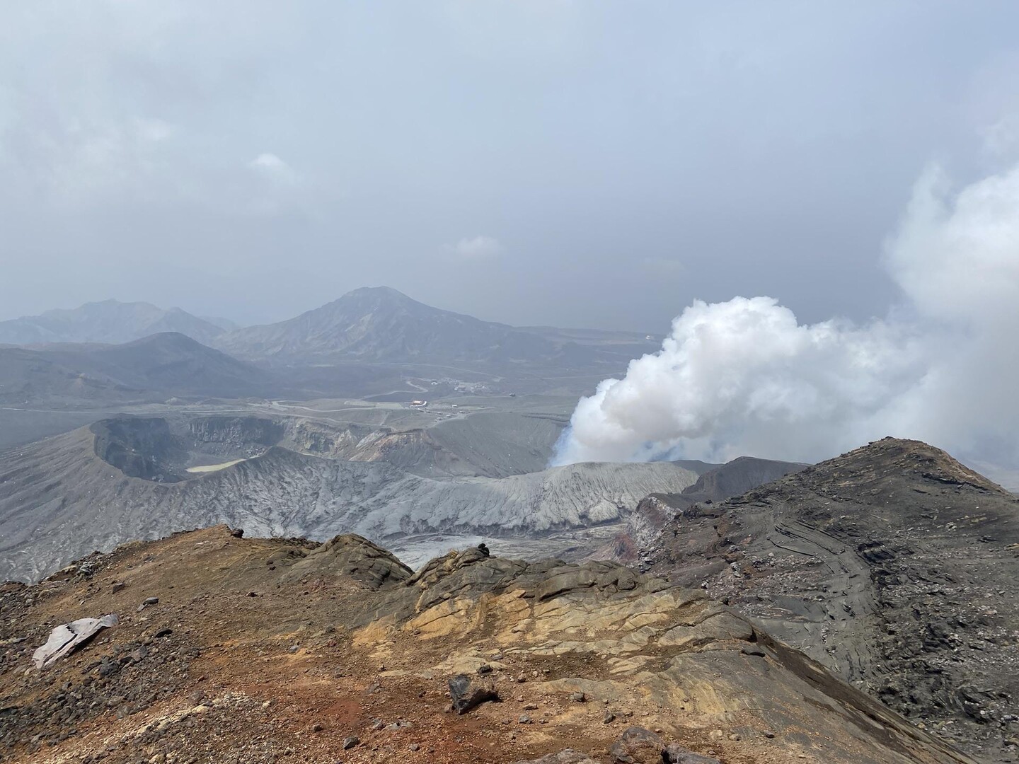 九州百名山：阿蘇山（中岳・高岳）🌋 / Y's-G3さんの阿蘇山・高岳・根子岳の活動データ | YAMAP / ヤマップ