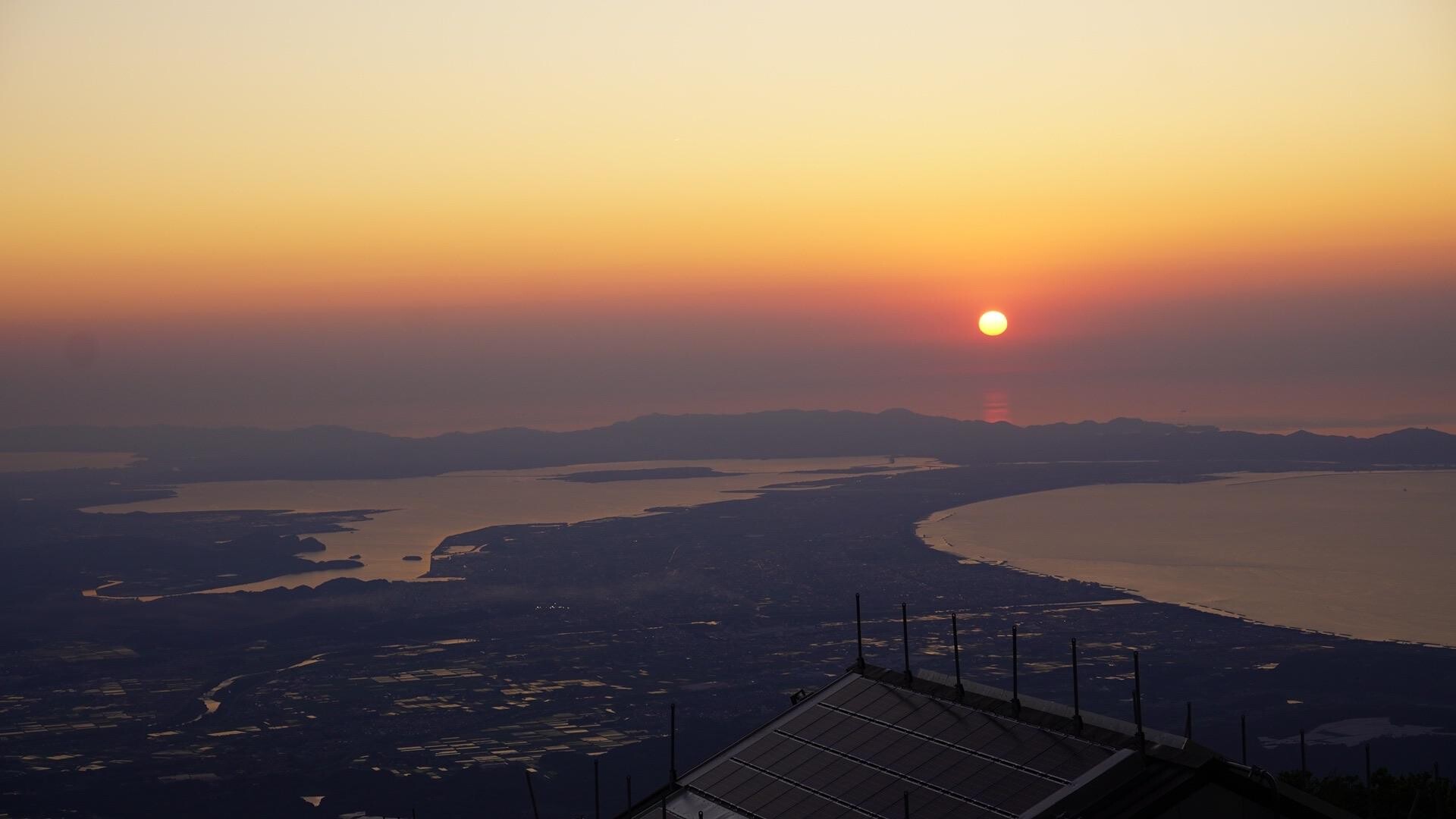 サンセット大山（弥山） 2024年 vol.16 / シンさんの大山・甲ヶ山・野田ヶ山の活動データ | YAMAP / ヤマップ