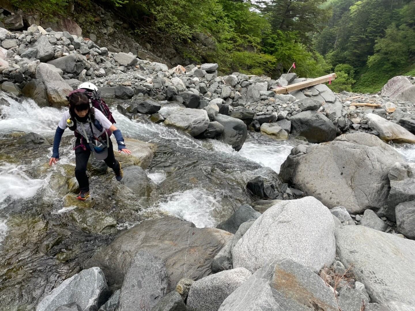 初槍 ️ / 槍ヶ岳・穂高岳・上高地の写真21枚目 / 渡る。 | YAMAP / ヤマップ