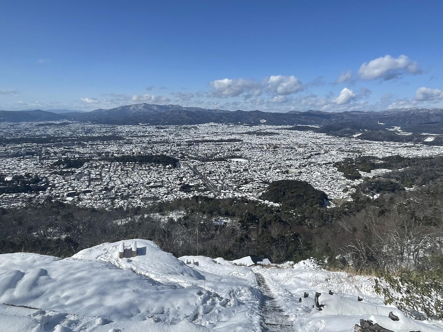 雪の大文字山 / Ayaさんの大文字山・如意ヶ嶽・稲荷山の活動データ | YAMAP / ヤマップ