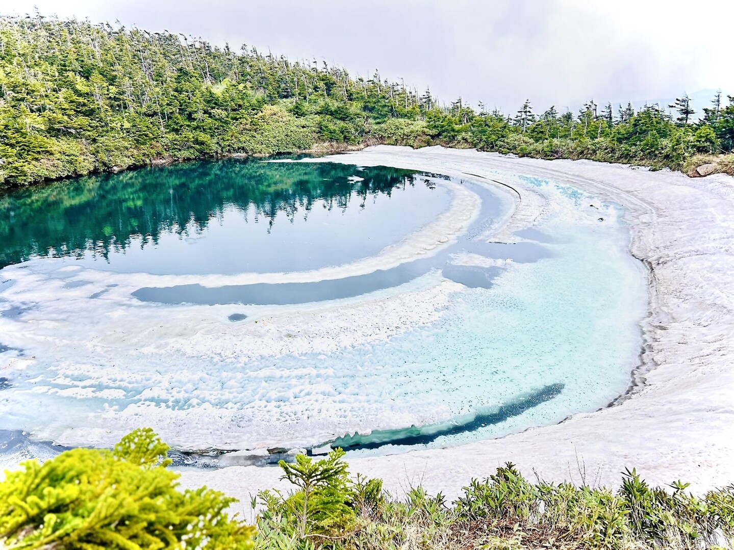 百名山⛰️八幡平（龍の瞳に恋してる🩷） / 𝕒𝕟-𝕔𝕠𓆺𖤓さんの八幡平・源太森・安比岳の活動データ | YAMAP / ヤマップ