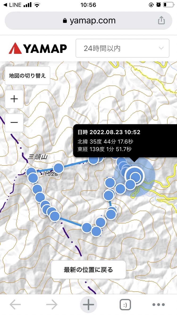 今更ながら、YAMAPの見守り機能使い始... / Kobbyさんのモーメント | YAMAP / ヤマップ