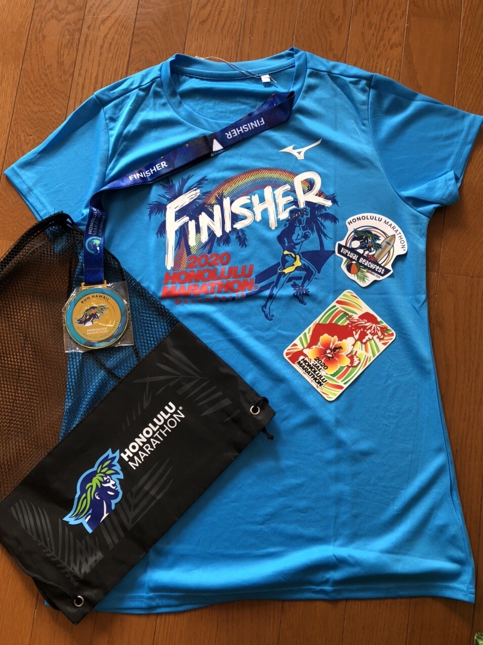 12月に走ったホノルルマラソン(オンライ... / ミーコさんのモーメント | YAMAP / ヤマップ