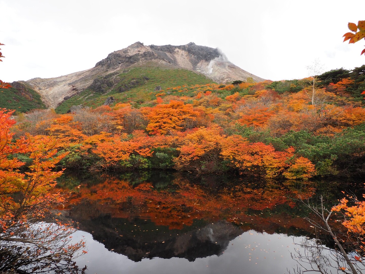 沼ッ原からの那須岳紅葉登山 / Rougeさんの茶臼岳（那須岳）・三本槍岳・赤面山の活動データ | YAMAP / ヤマップ
