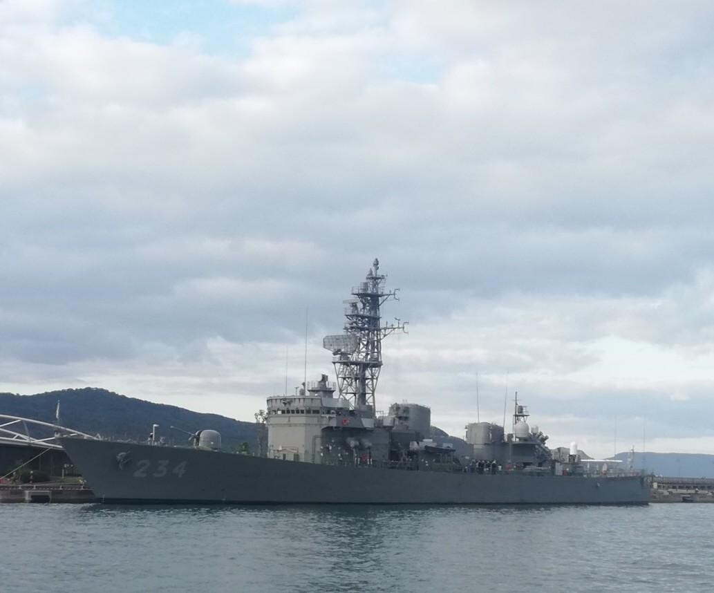 高松港に護衛艦「とね」が入港してました。... / Mt. 3776さんのモーメント | YAMAP / ヤマップ