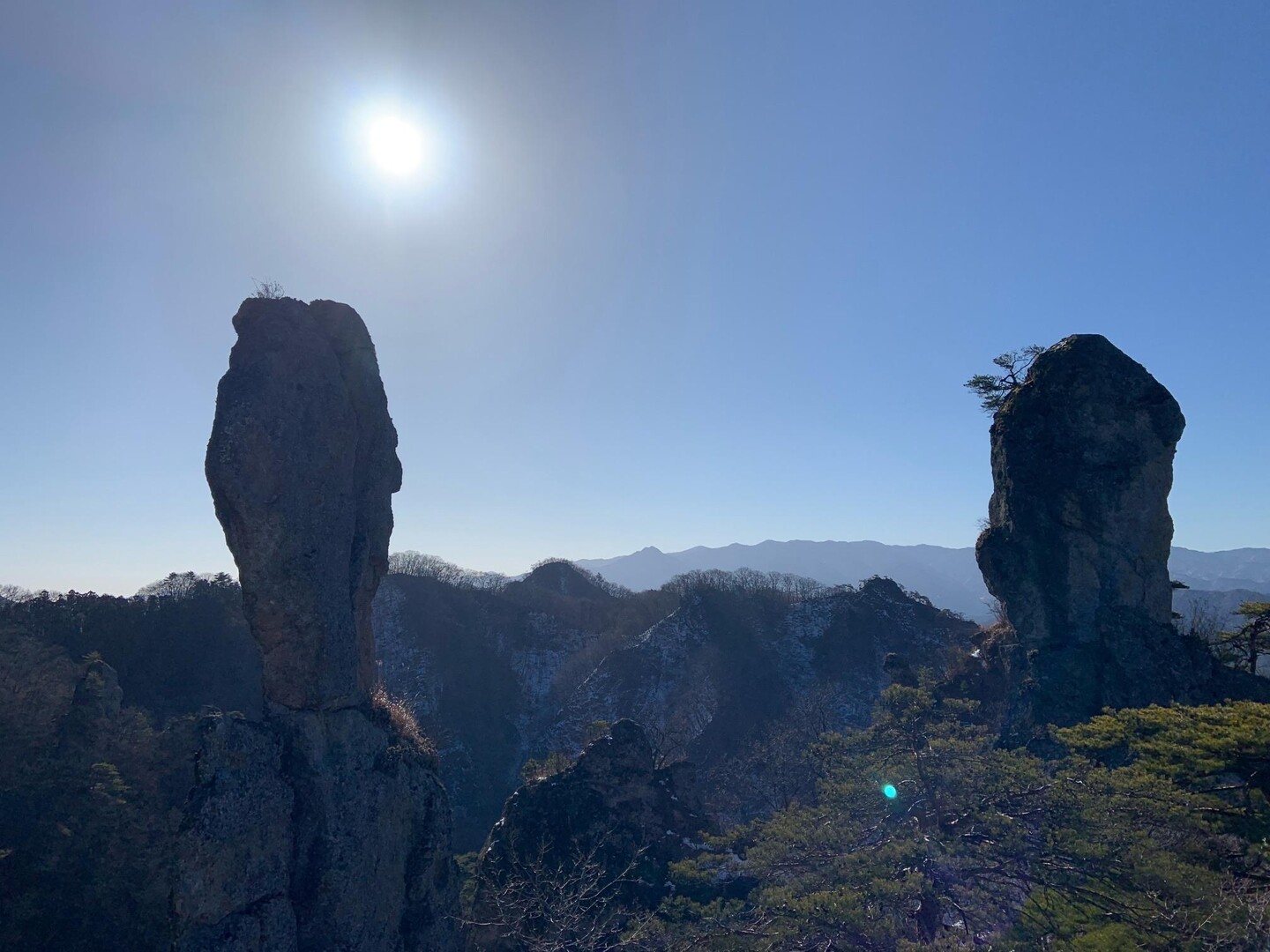 じじ岩ばば岩🪨御堂山・雨宮山 / mini.TMKさんの大桁山・鍬柄岳・御堂山の活動データ | YAMAP / ヤマップ