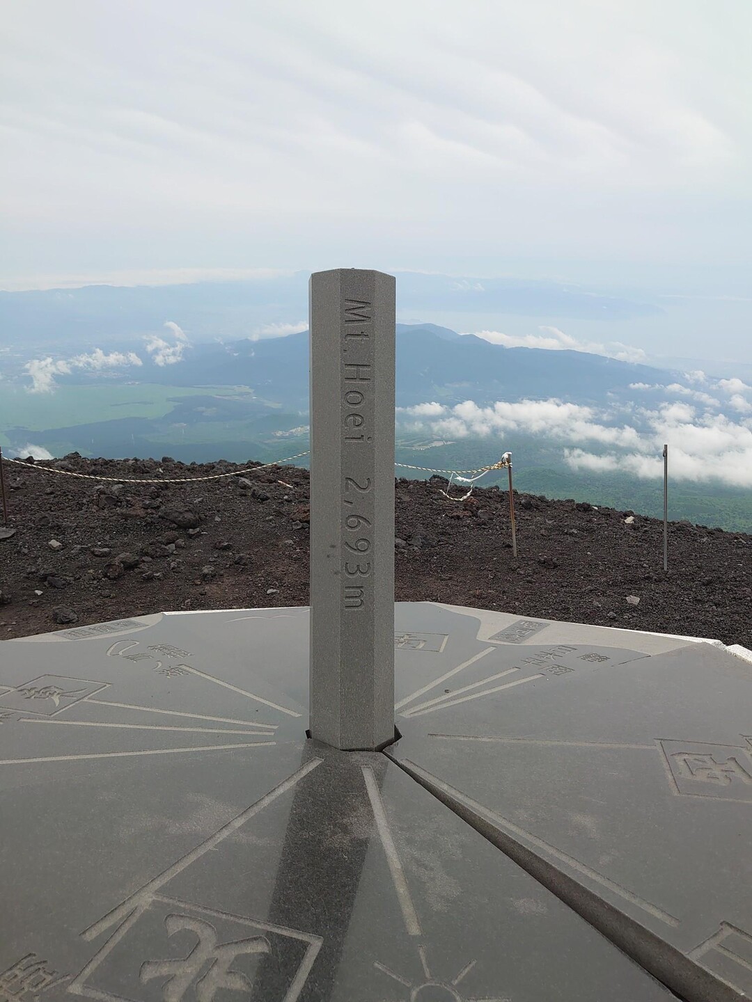 宝永山 / 紅はるかさんの富士山登山ルート3776 4日目コースの活動データ | YAMAP / ヤマップ