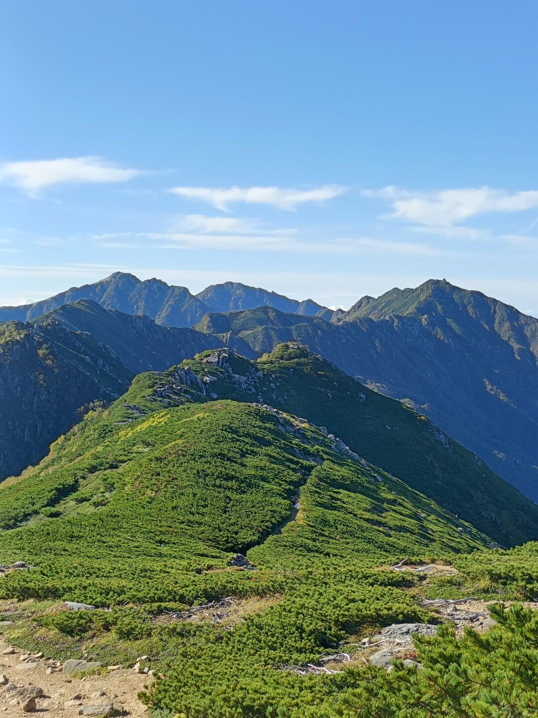 檜尾岳→宝剣岳 ピストン RW利用 / イシさんの木曽駒ヶ岳・空木岳・越百山の活動データ | YAMAP / ヤマップ