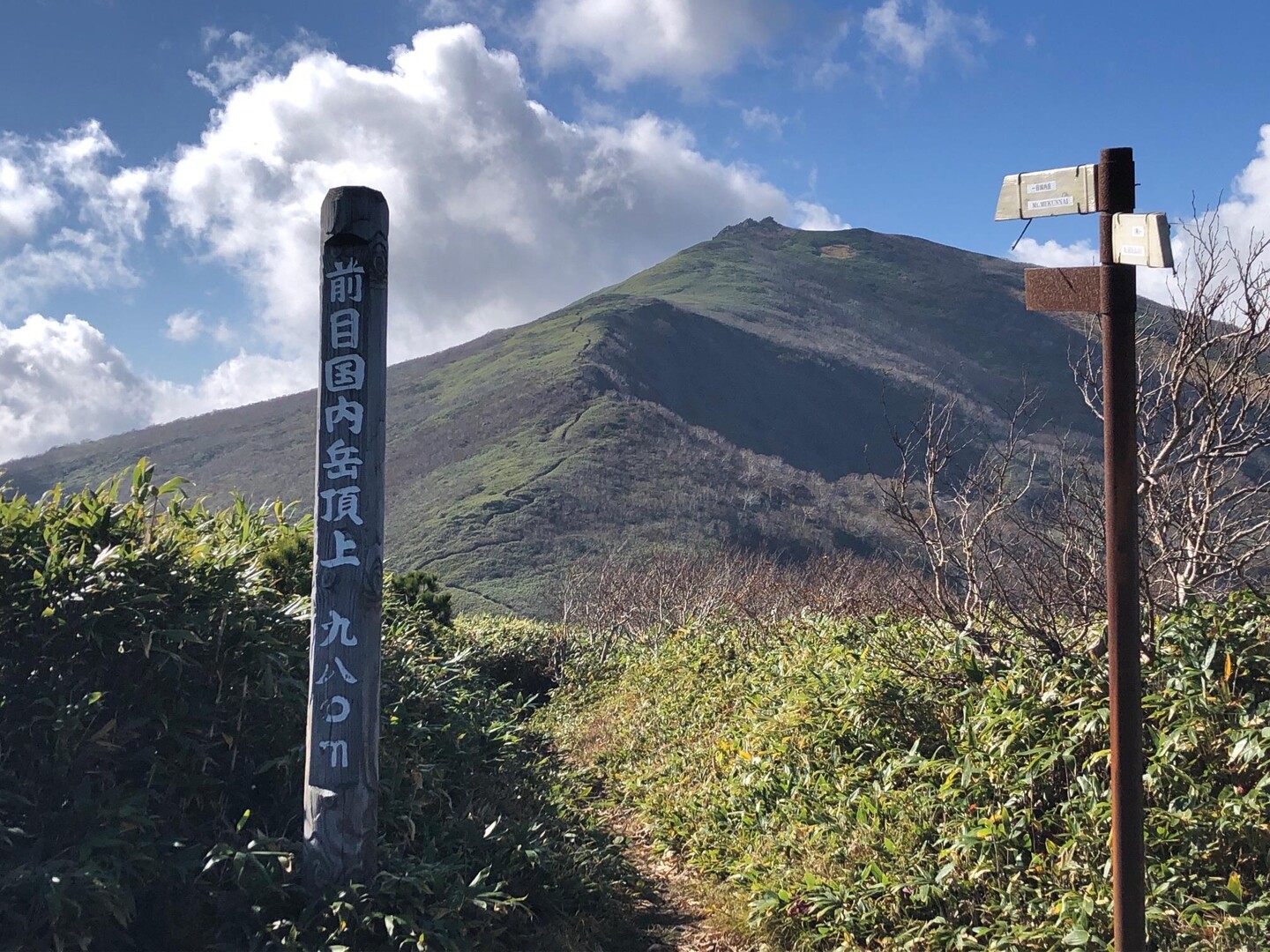 前目国内岳・目国内岳 / katuraさんの目国内岳・雷電山の活動データ | YAMAP / ヤマップ