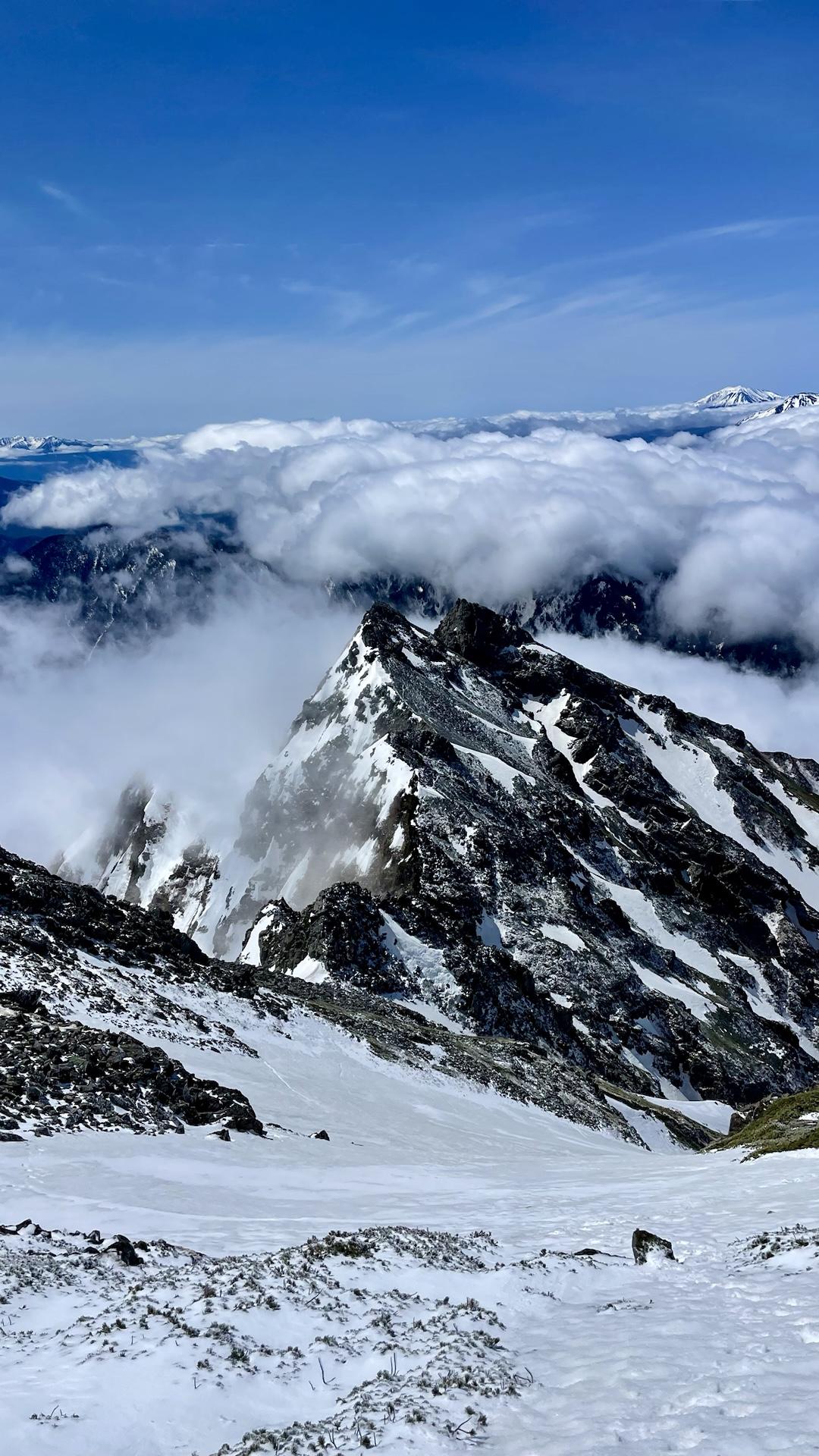 前穂高岳ダイレクトルンゼ！2025.5.10〜5.11 / riwonさんの槍ヶ岳・穂高岳・上高地の活動日記 | YAMAP / ヤマップ