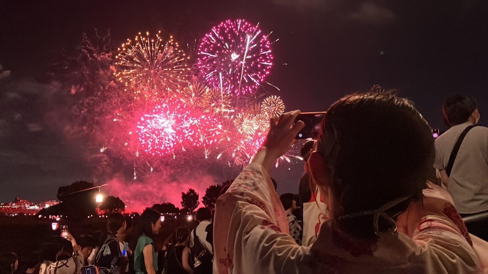 2023.8.5 板橋の花火大会。 キレ... / ayakaさんのモーメント | YAMAP / ヤマップ
