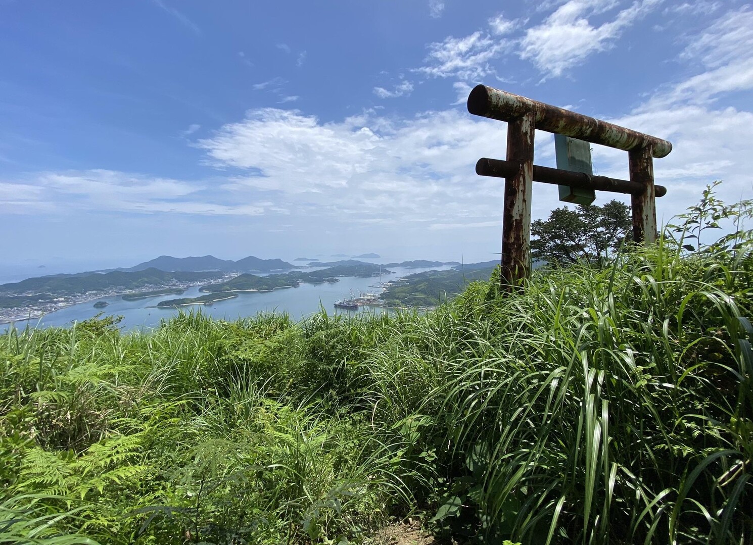7月の島山は暑かった💦牡蠣山 / Rieさんの牡蠣山の活動データ | YAMAP / ヤマップ