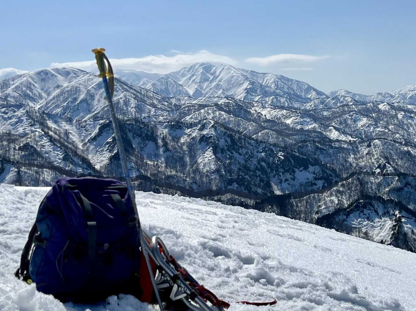 冬季限定 ️若ぶな山🏔 / w823hさんの光兎山・奥山（虚空蔵峰）の活動データ | YAMAP / ヤマップ