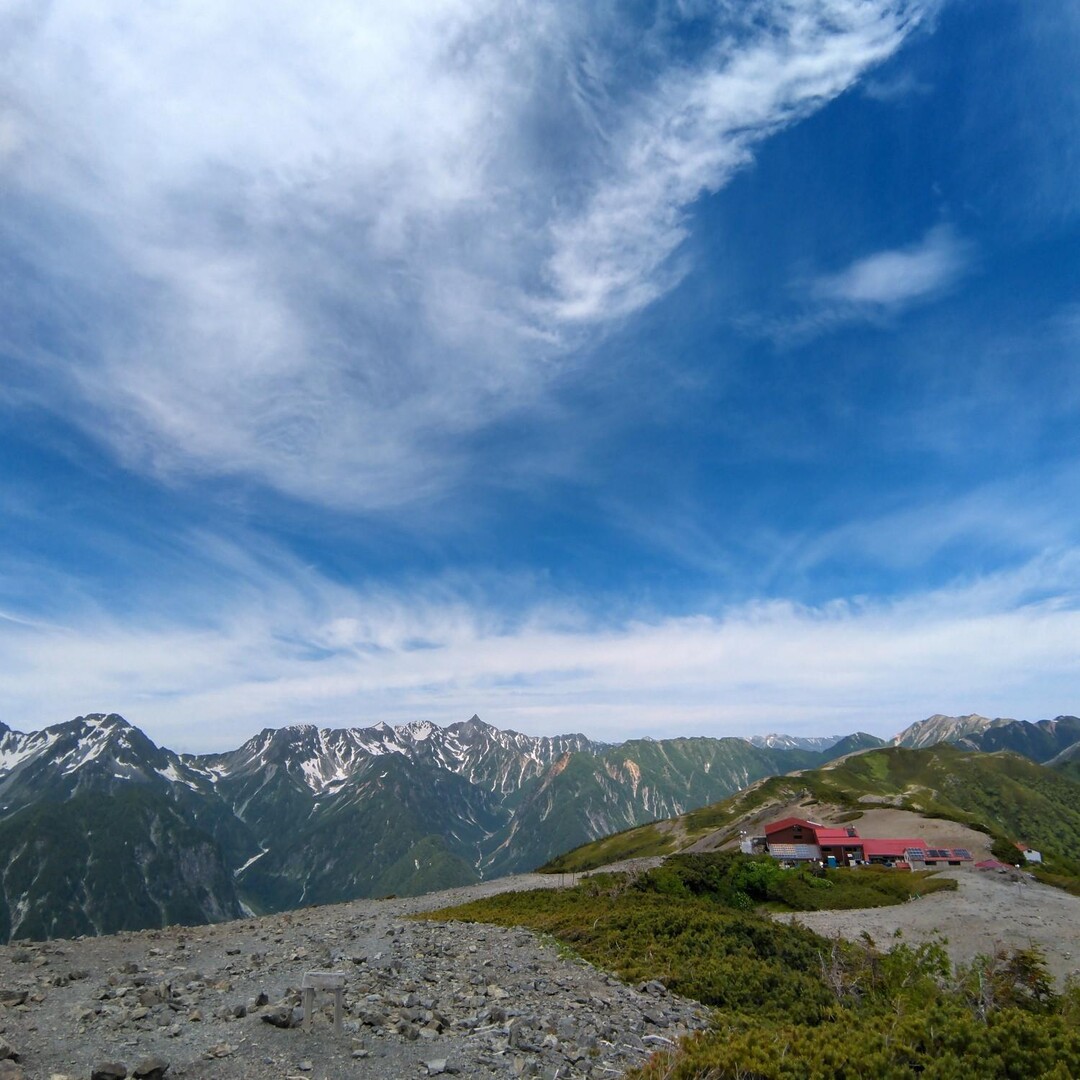 絶景！蝶ヶ岳、蝶槍 / totoさんの常念岳・大天井岳・燕岳の活動データ | YAMAP / ヤマップ