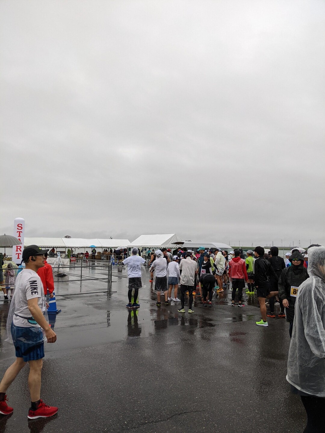 海津マラソンに参加しました。雨でずぶ濡れ... / ゆうziさんのモーメント | YAMAP / ヤマップ