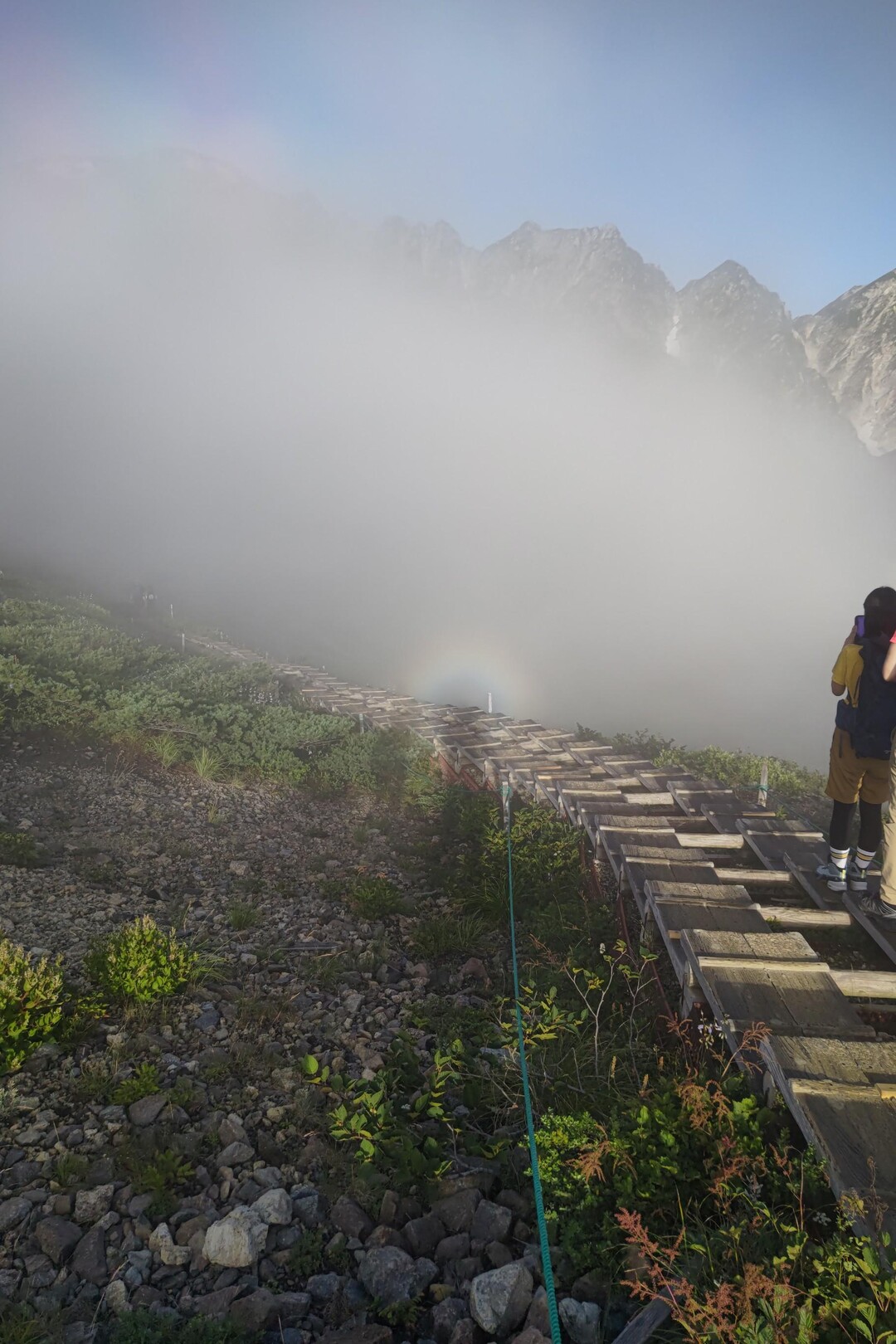 八方池にて… 一瞬ガスって… 隙間から太... / cocataさんのモーメント | YAMAP / ヤマップ