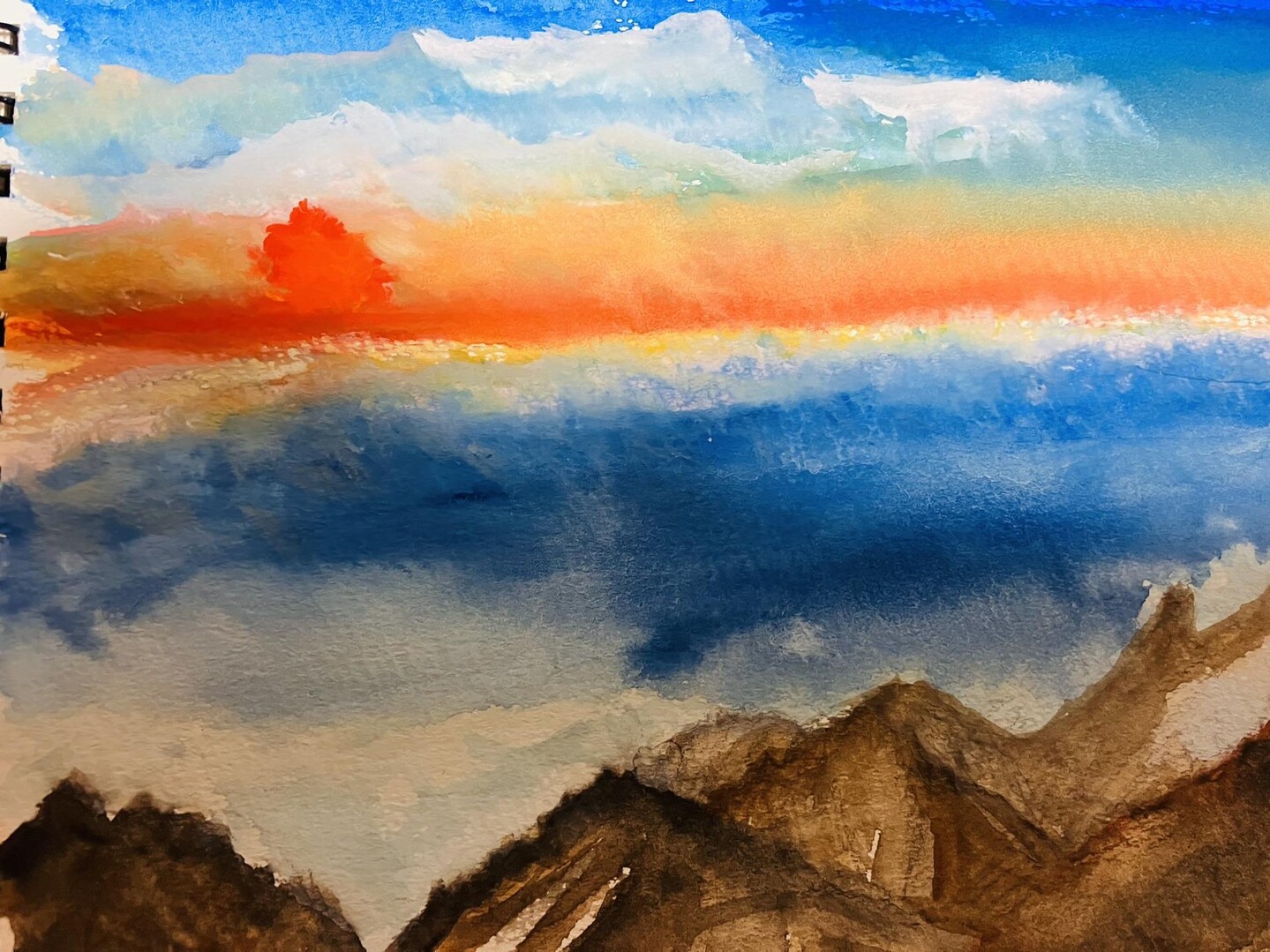 北アルプスの絵を描きました / FUKUさんのモーメント | YAMAP / ヤマップ