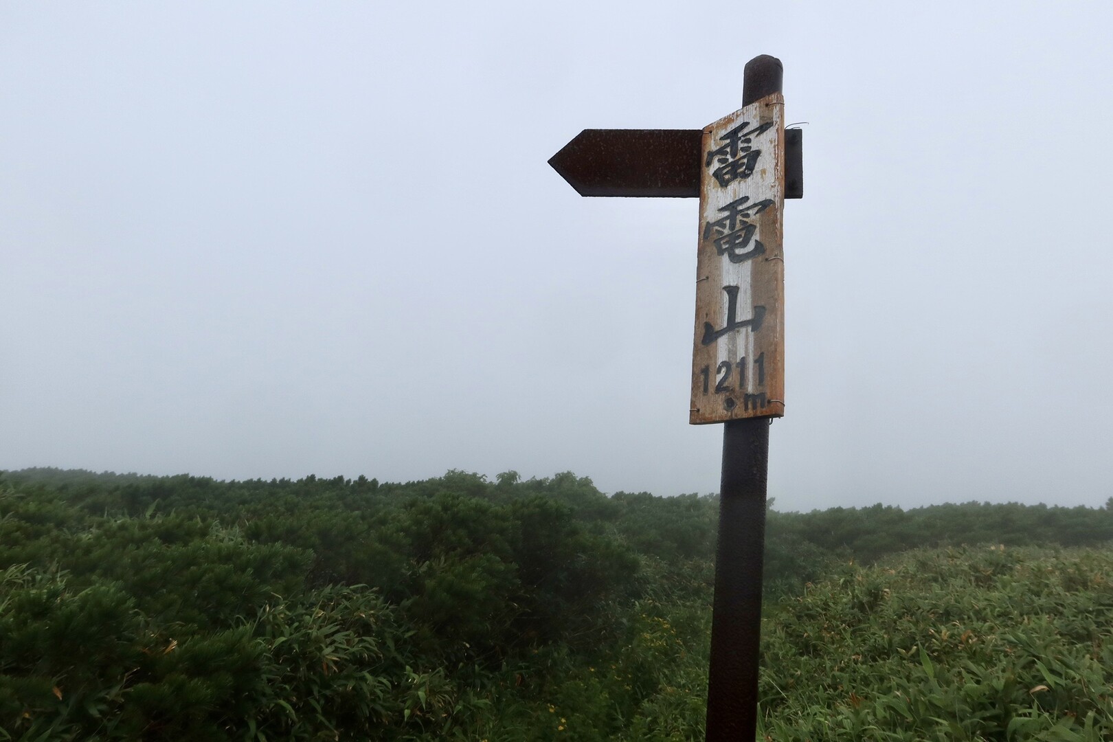 rainy前雷電hike / bono.さんの目国内岳・雷電山の活動データ | YAMAP / ヤマップ