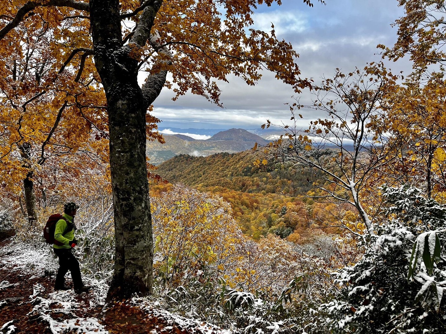 雪⛄️と紅葉🍁の苗場山 ️ / tuneさんの苗場山・赤倉山・佐武流山の活動データ | YAMAP / ヤマップ