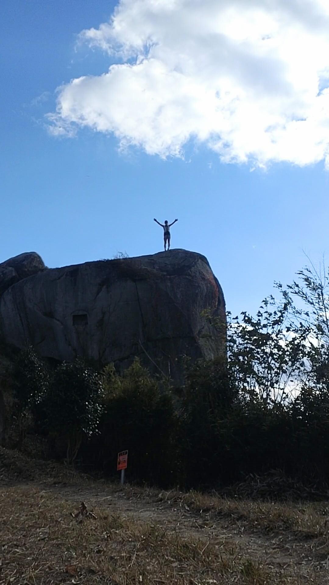かたのビックロック試走 +おでん🍢&星のブランコ紅葉🍁Run / meguさんの交野山・国見山の活動データ | YAMAP / ヤマップ
