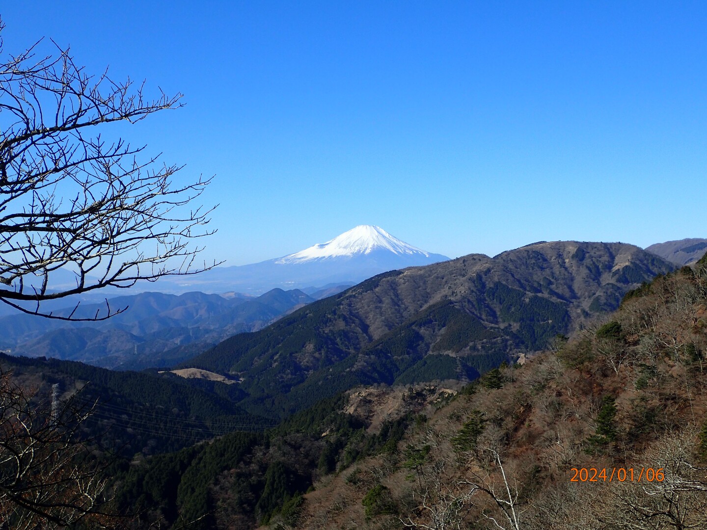 初登りは 大山20240106 / onoさんの大山の活動データ | YAMAP / ヤマップ