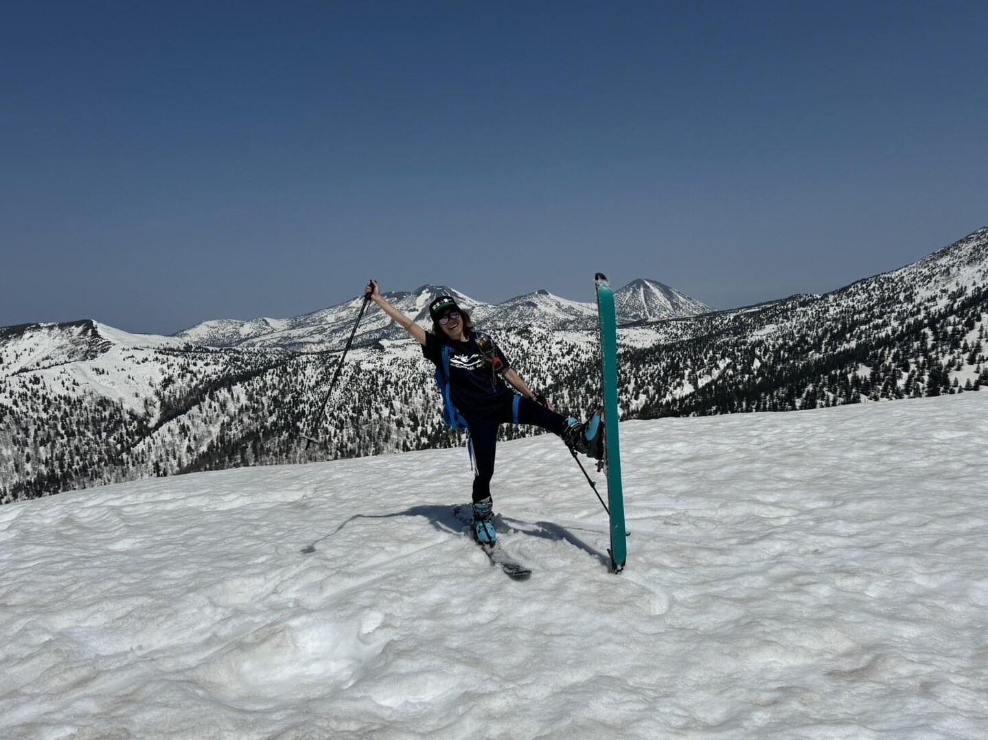 櫛ヶ峯(上岳)・下岳・駒ヶ峯・猿倉岳BC⛷️ / junko(☝ ՞ਊ ՞)☝CKBさんの櫛ヶ峯（上岳）・駒ヶ峯・乗鞍岳の活動データ | YAMAP / ヤマップ