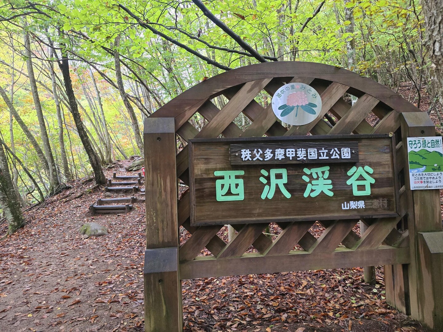 西沢渓谷行ってきました〜。 ちょっと膝の... / てつこさんのモーメント | YAMAP / ヤマップ