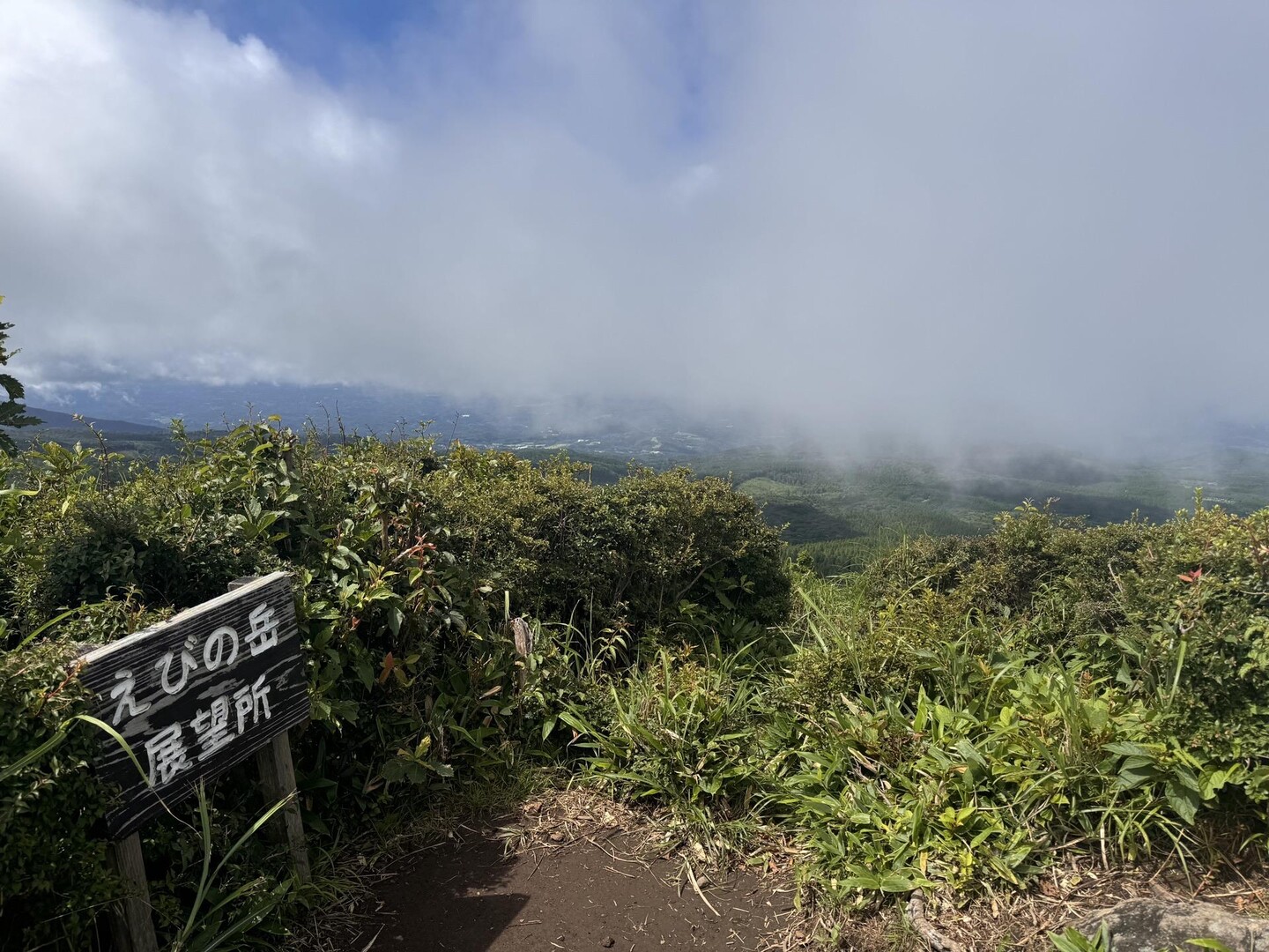 霧島えびの高原”裏”トレイル（韓国岳・えびの岳） / 河豚KGさんの霧島山・韓国岳・高千穂峰・夷守岳・烏帽子岳の活動データ | YAMAP / ヤマップ