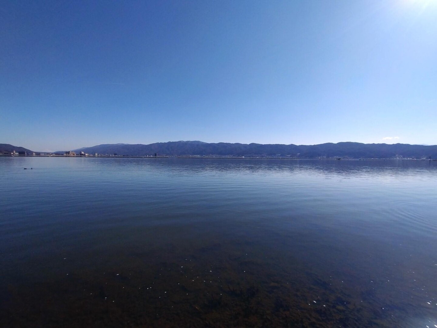 諏訪湖から富士山が見えるところが1か所あ... / kmk-nさんのモーメント | YAMAP / ヤマップ