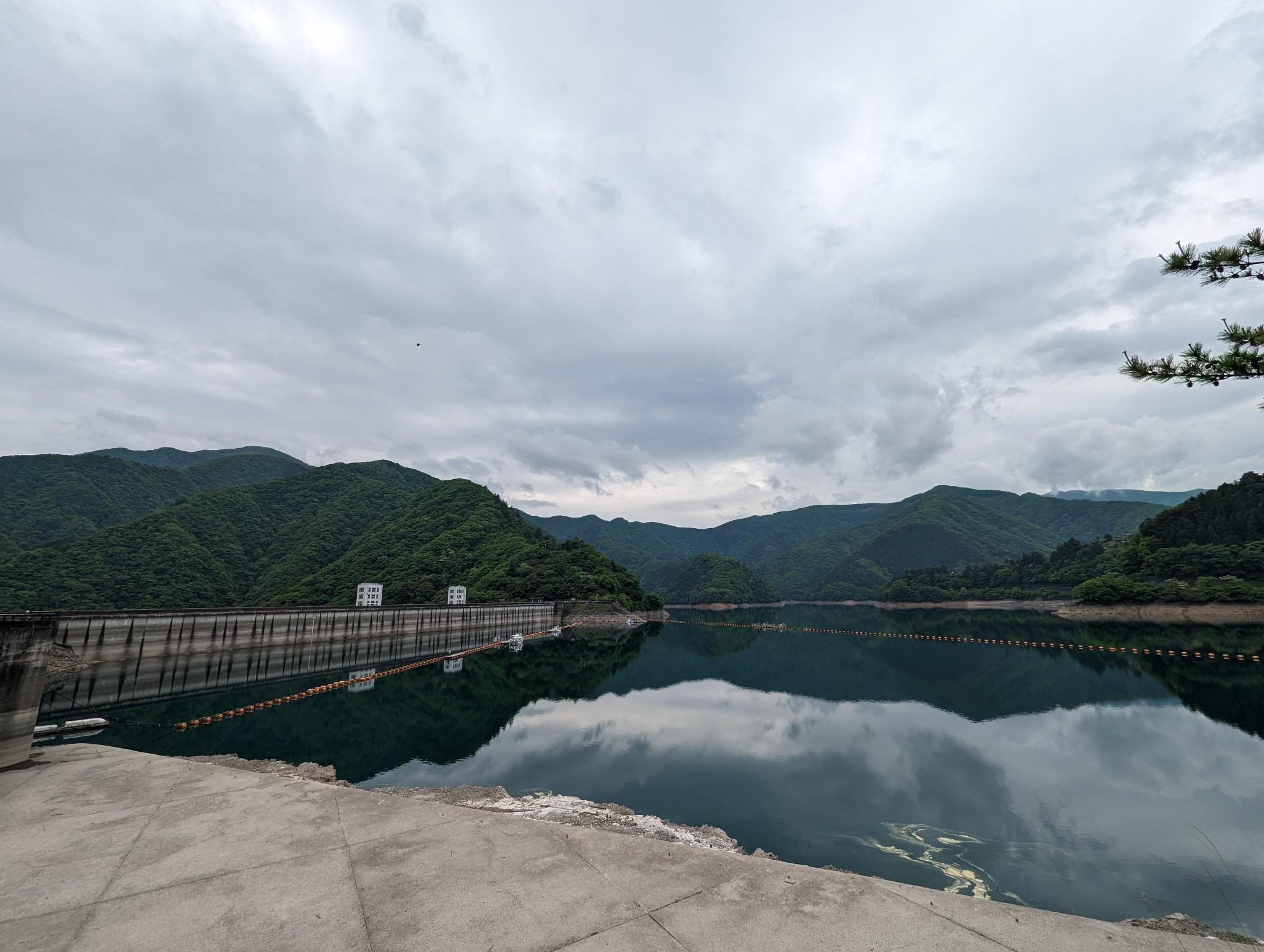 本日の奥多摩湖（の空） 幸いまだ降ってな... / Okamonさんのモーメント | YAMAP / ヤマップ