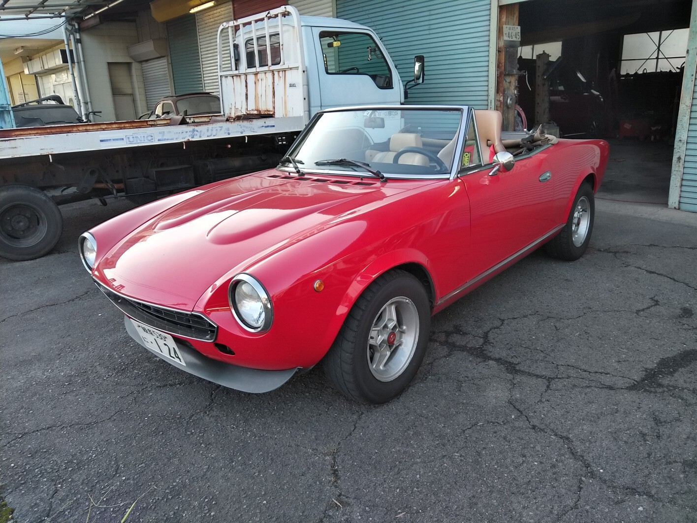 仕事もはやく終わり、朝頑張って走りすぎた... / fiat124としさんのモーメント | YAMAP / ヤマップ