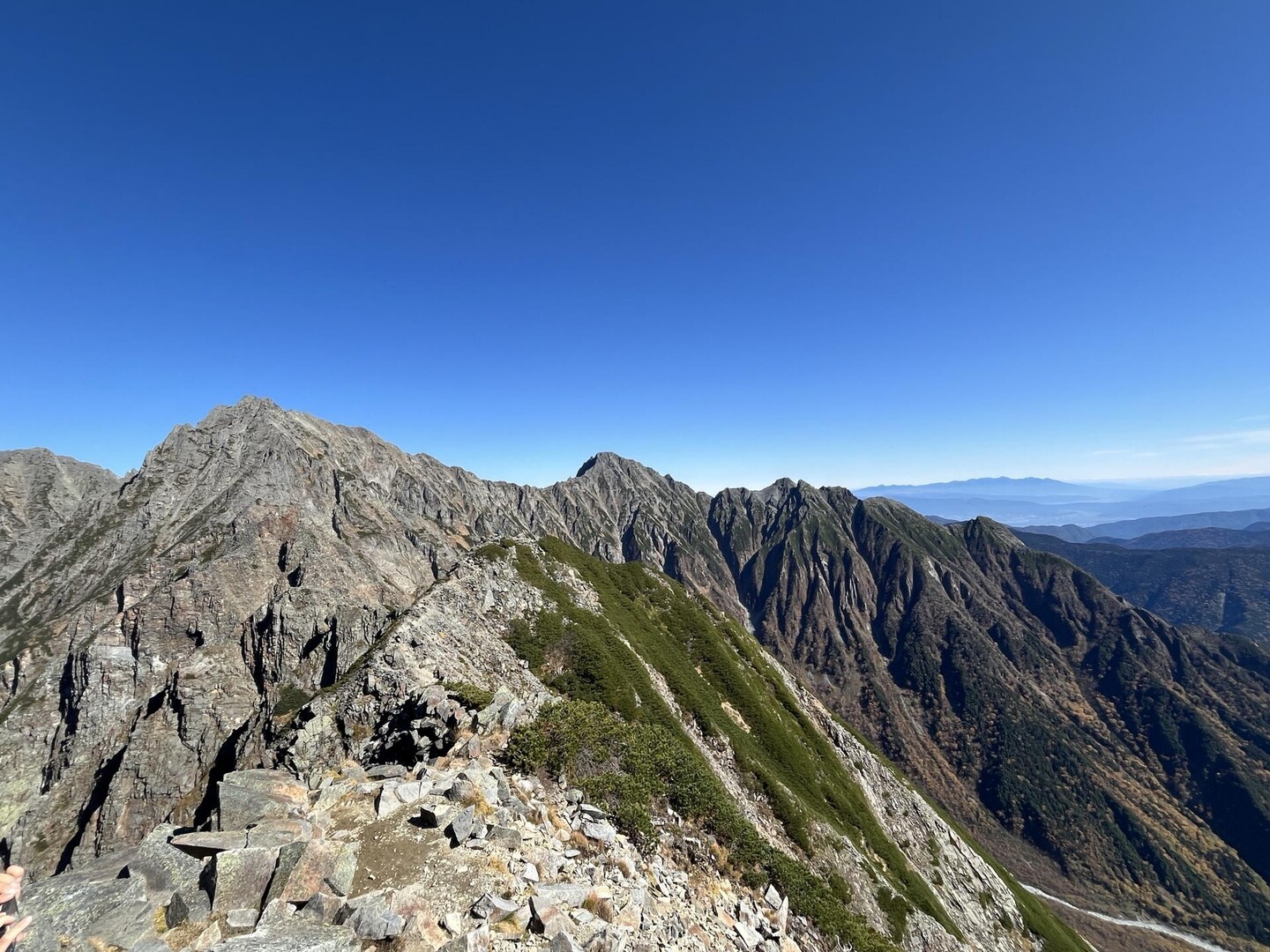 最高の青空 西穂高岳 / 良 ⛩ OKDさんの槍ヶ岳・穂高岳・上高地の活動データ | YAMAP / ヤマップ