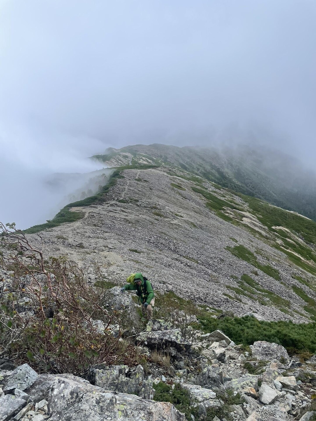白根三山⛰️爆風🌀リタイア😭 / あゆむさんの北岳・間ノ岳・農鳥岳の活動データ | YAMAP / ヤマップ