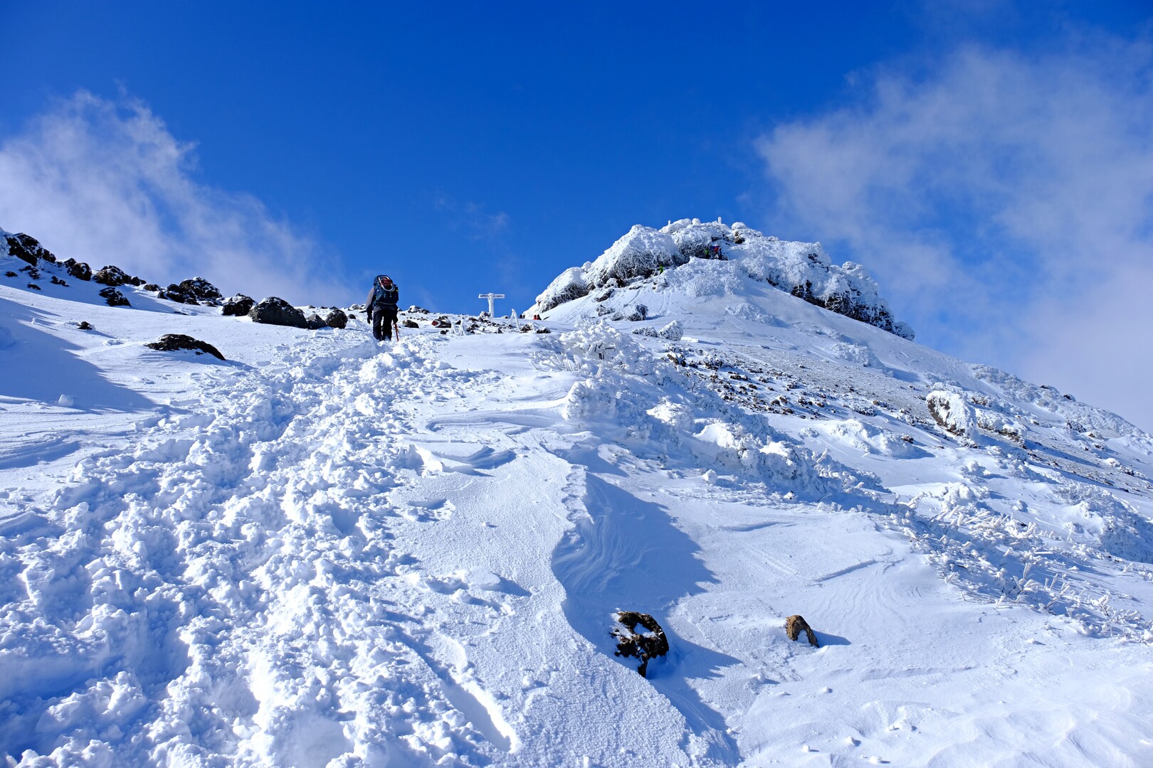 2019年登り納め くろがね小屋泊・安達太良山(1,700m) / m1k5さんの安達太良山・箕輪山・鬼面山の活動データ | YAMAP / ヤマップ